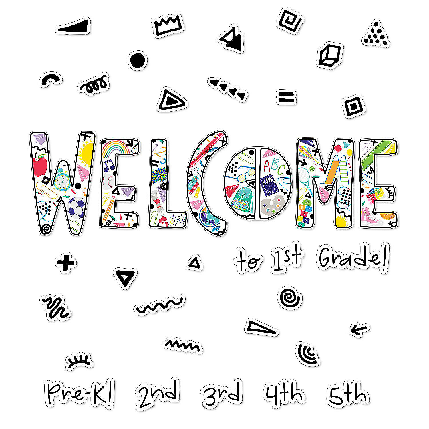 Happy Place Welcome Bulletin Board Set | Oriental Trading