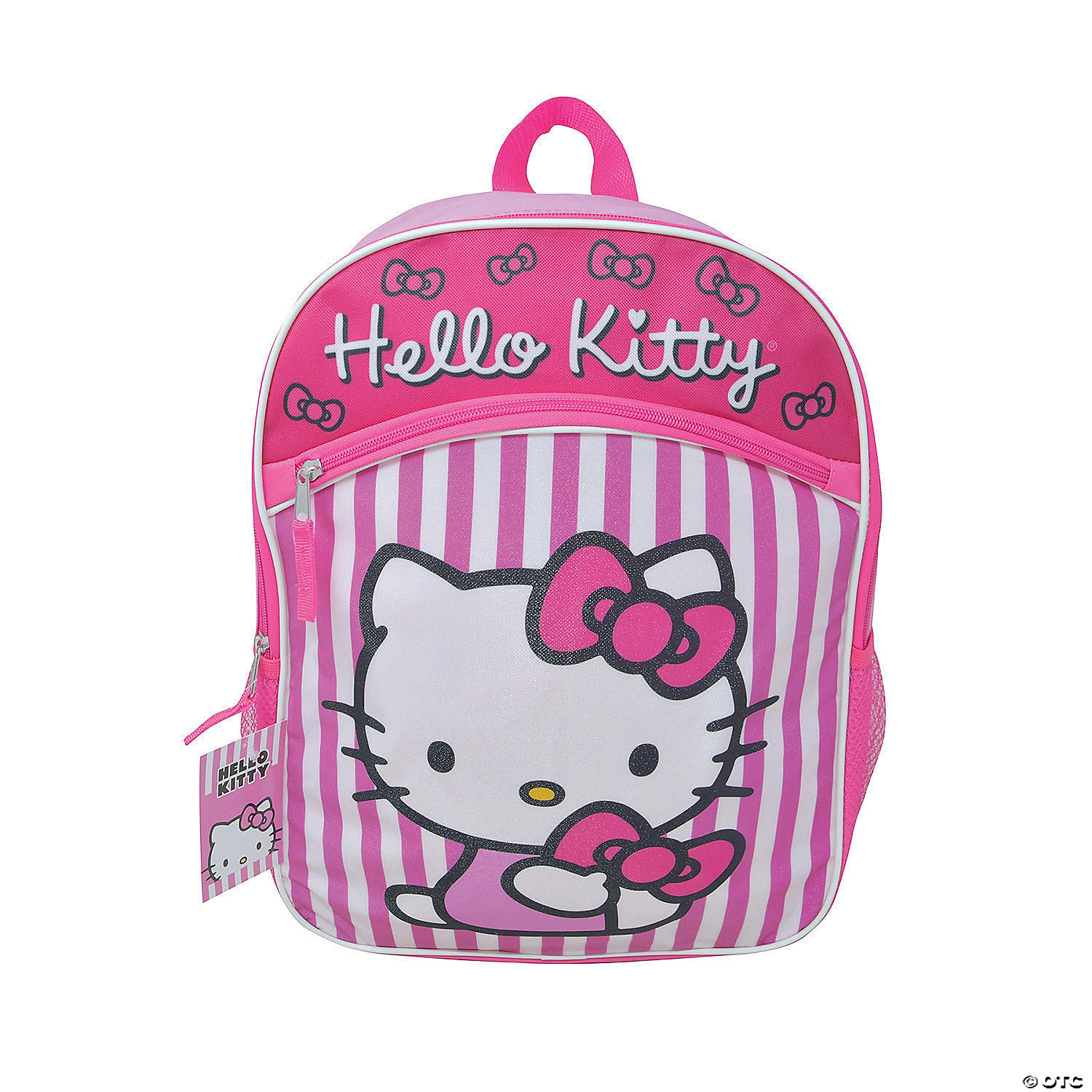 Hello Kitty® Pink & White Striped Backpack