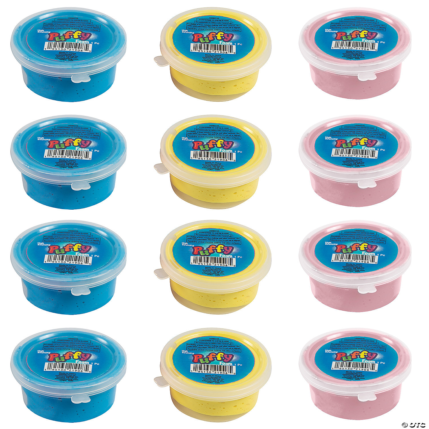 High-Bouncing Putty Foam