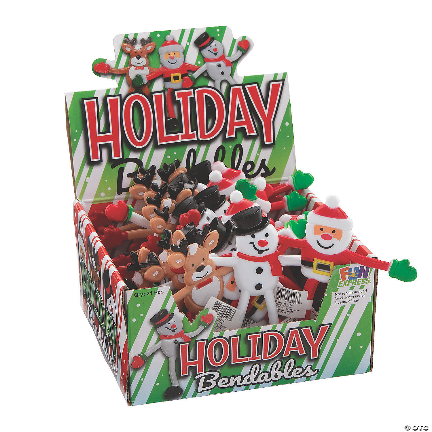 Holiday Character Bendables | Fun Express