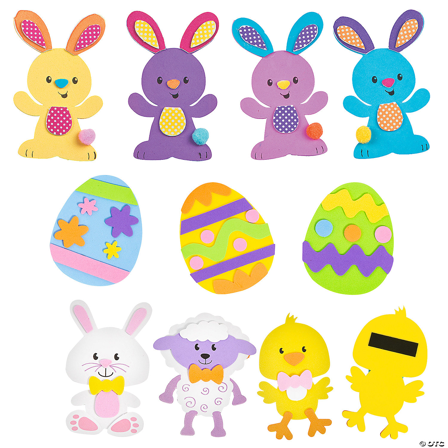 Hoppy Easter Magnet Craft Kit Assortment | Fun Express