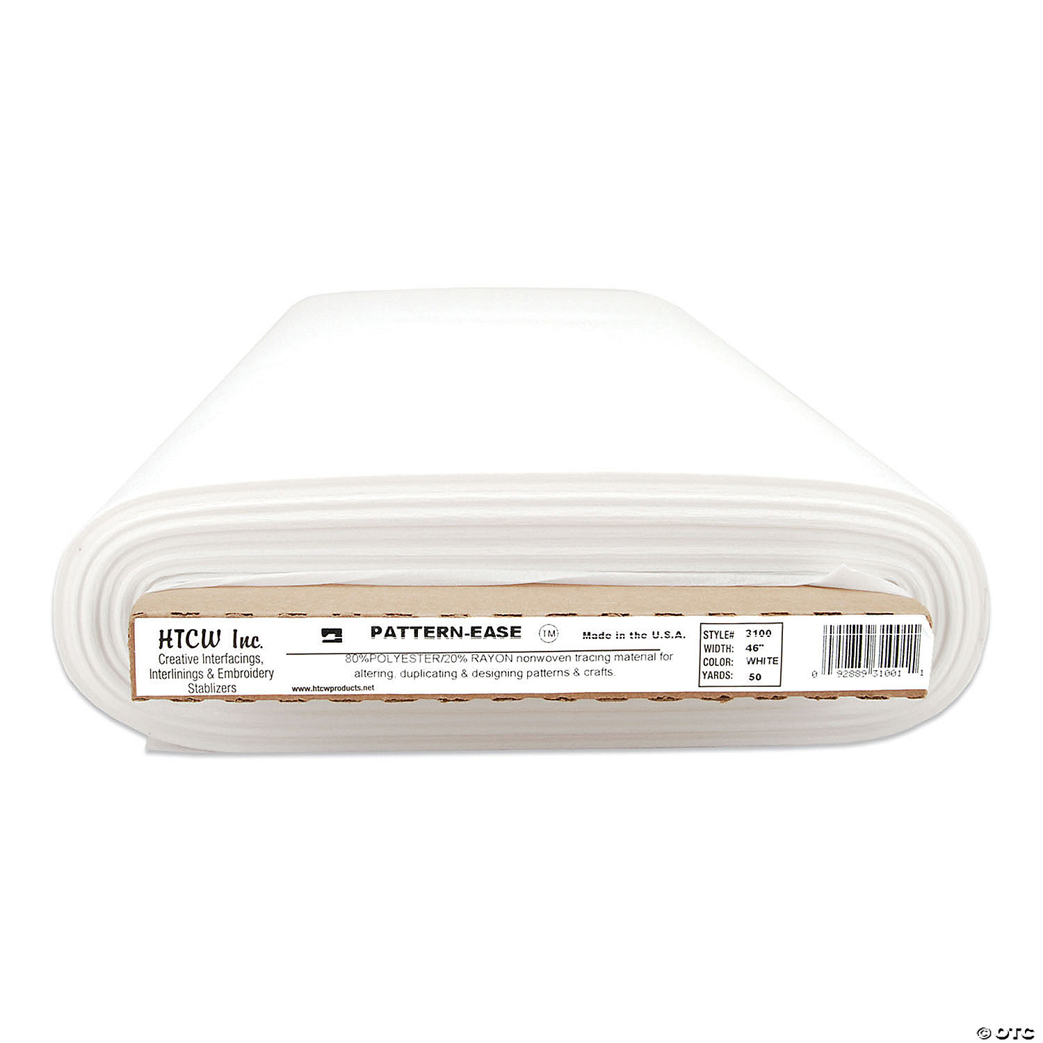 HTC Pattern-Ease Tracing Material-White 46" X 50 Yard