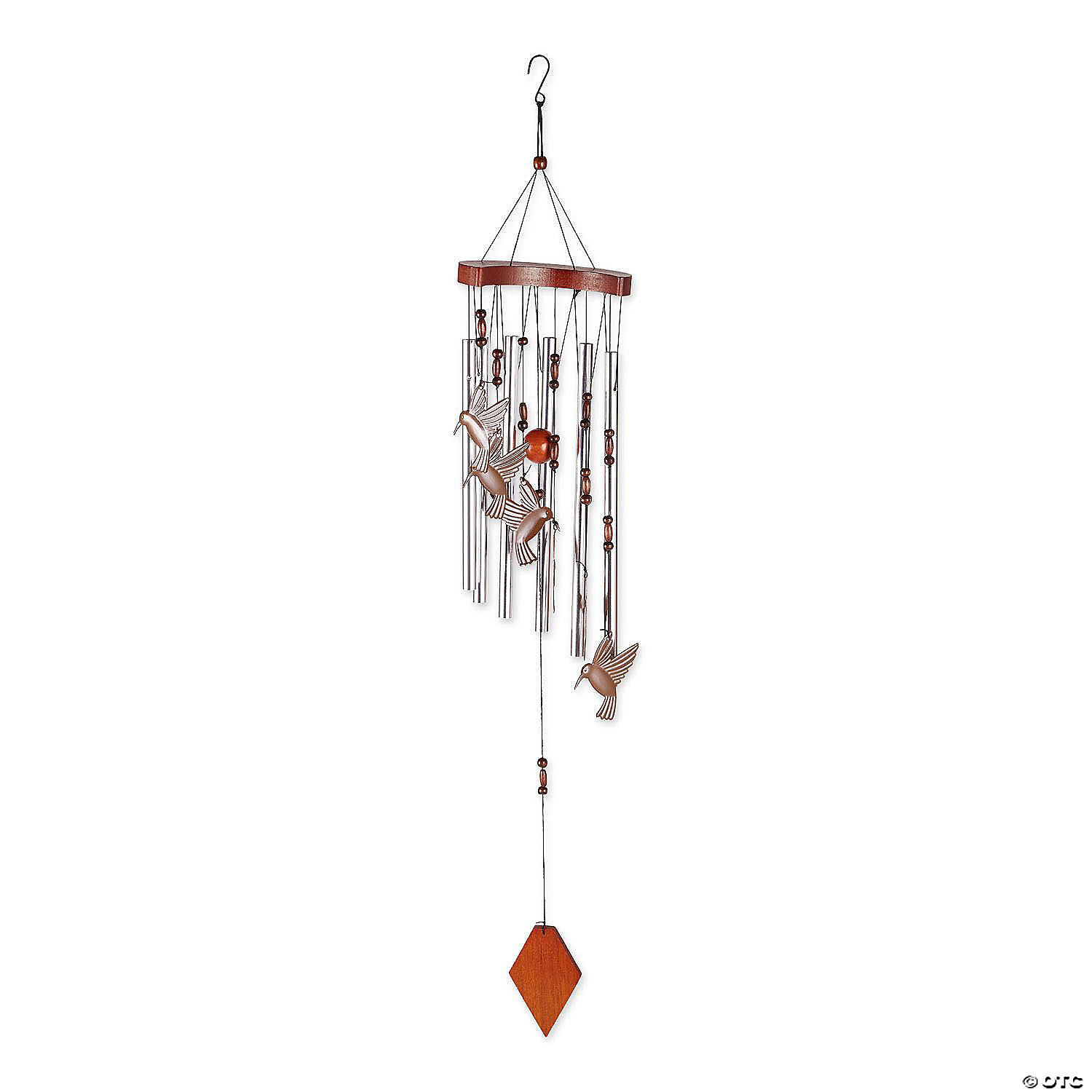 Hummingbird Flutter Wind Chimes 5.5X4X32"