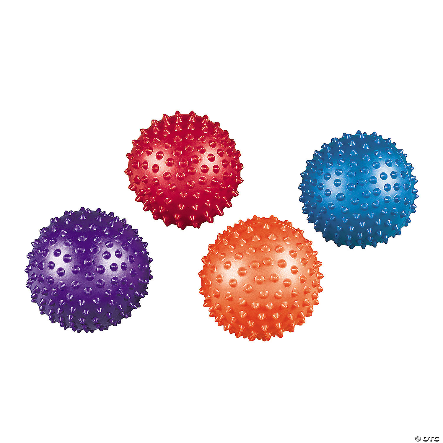 Inflatable Rubber Metallic Spike Balls