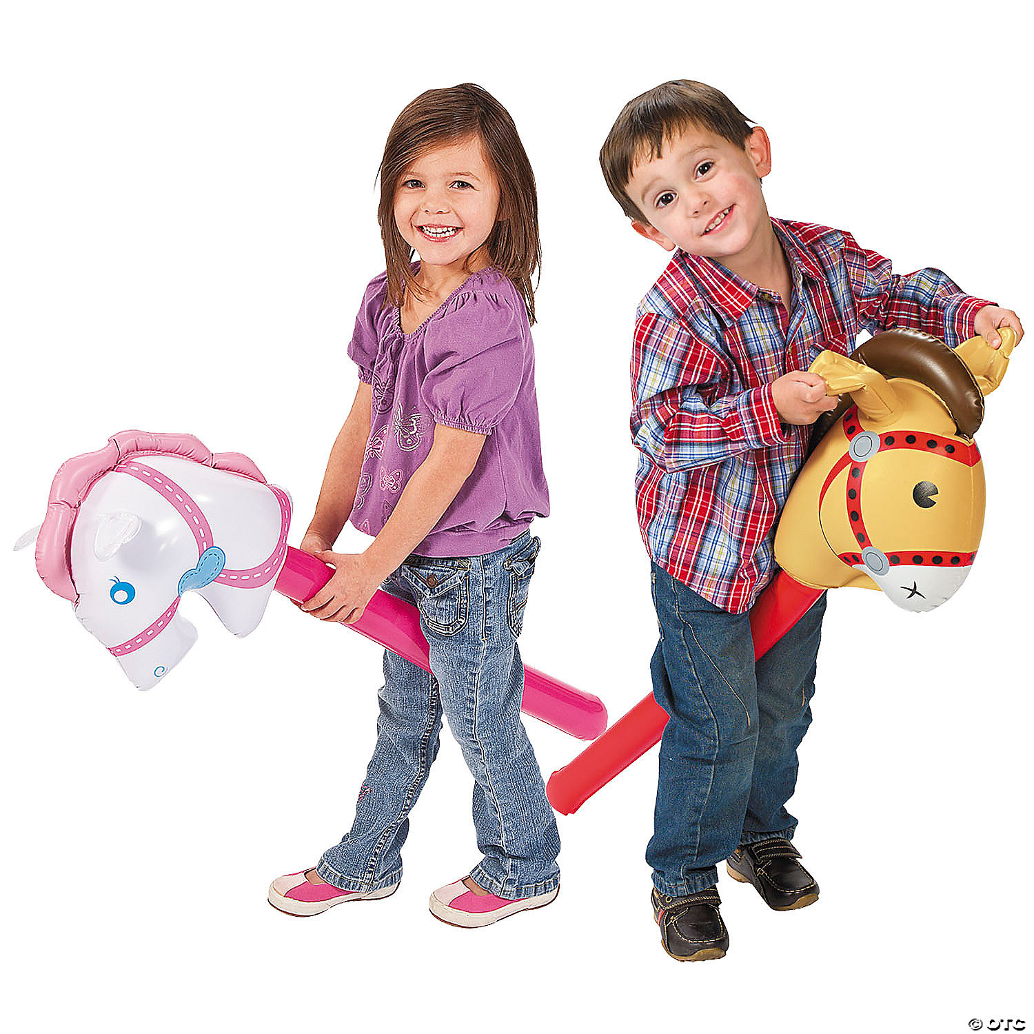 Inflatable Stick Animals Kit - 2 Pc. | Oriental Trading