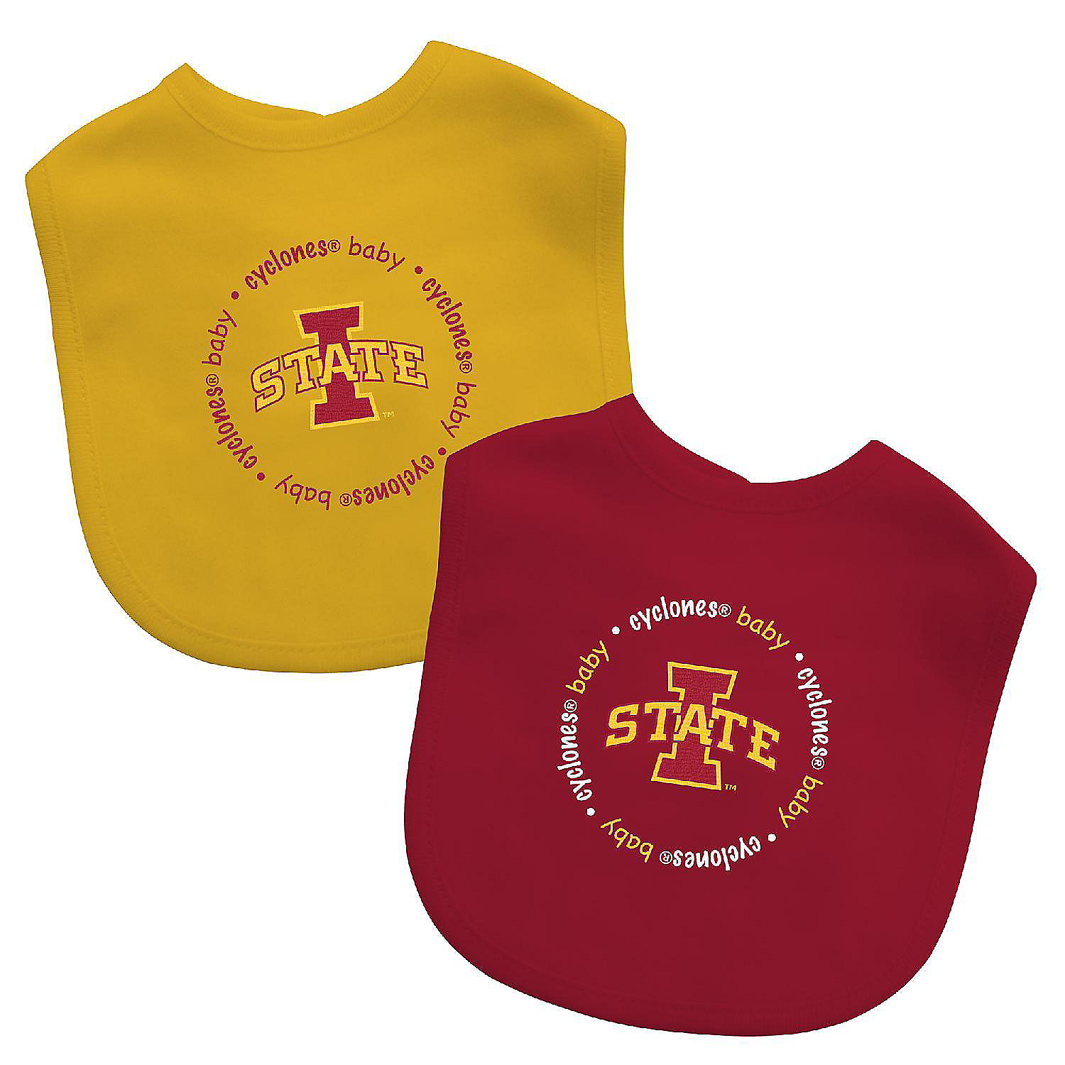 Iowa State Cyclones - Baby Bibs 2-Pack | Oriental Trading