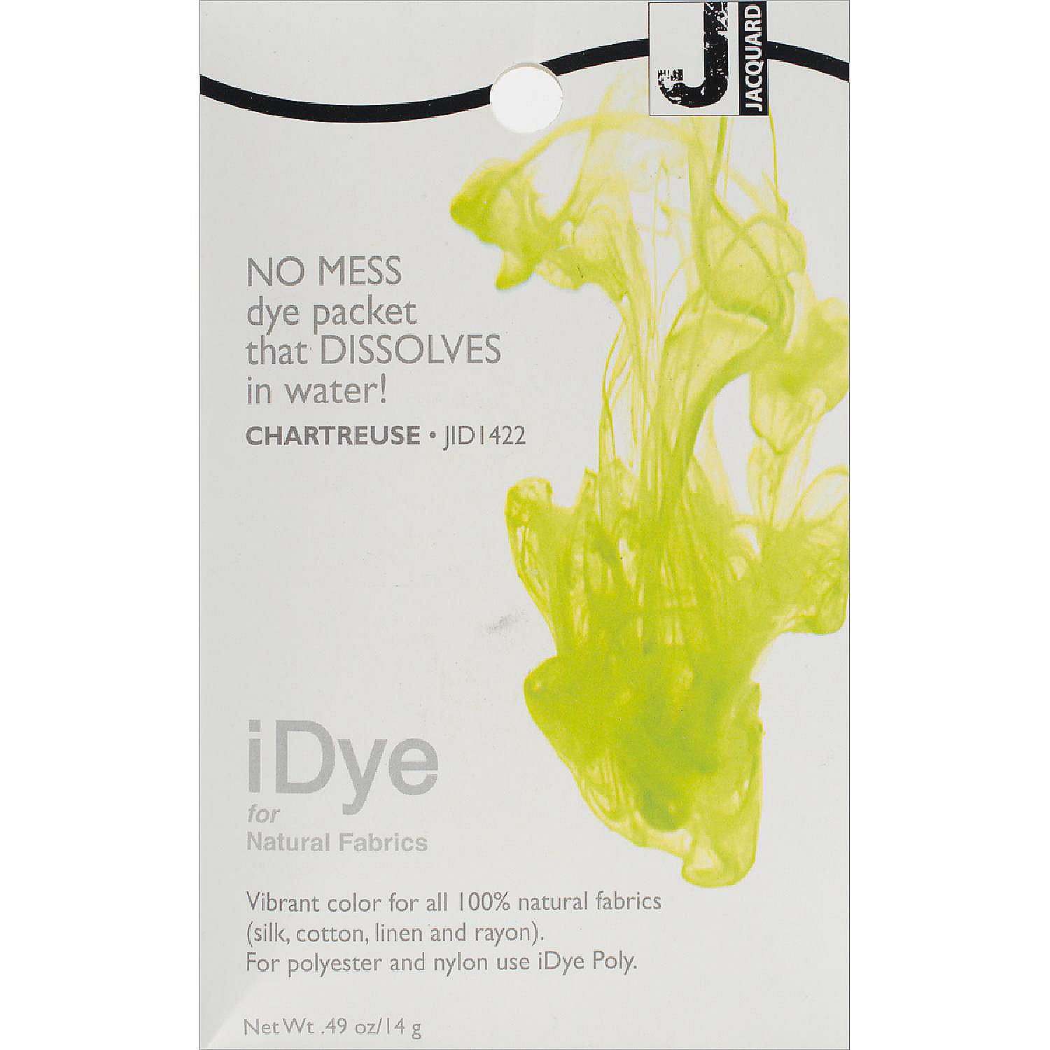 Jacquard iDye Fabric Dye 14g-Chartreuse | Oriental Trading