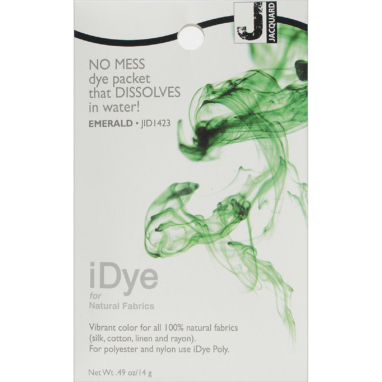 Jacquard iDye Fabric Dye 14g-Emerald | Oriental Trading