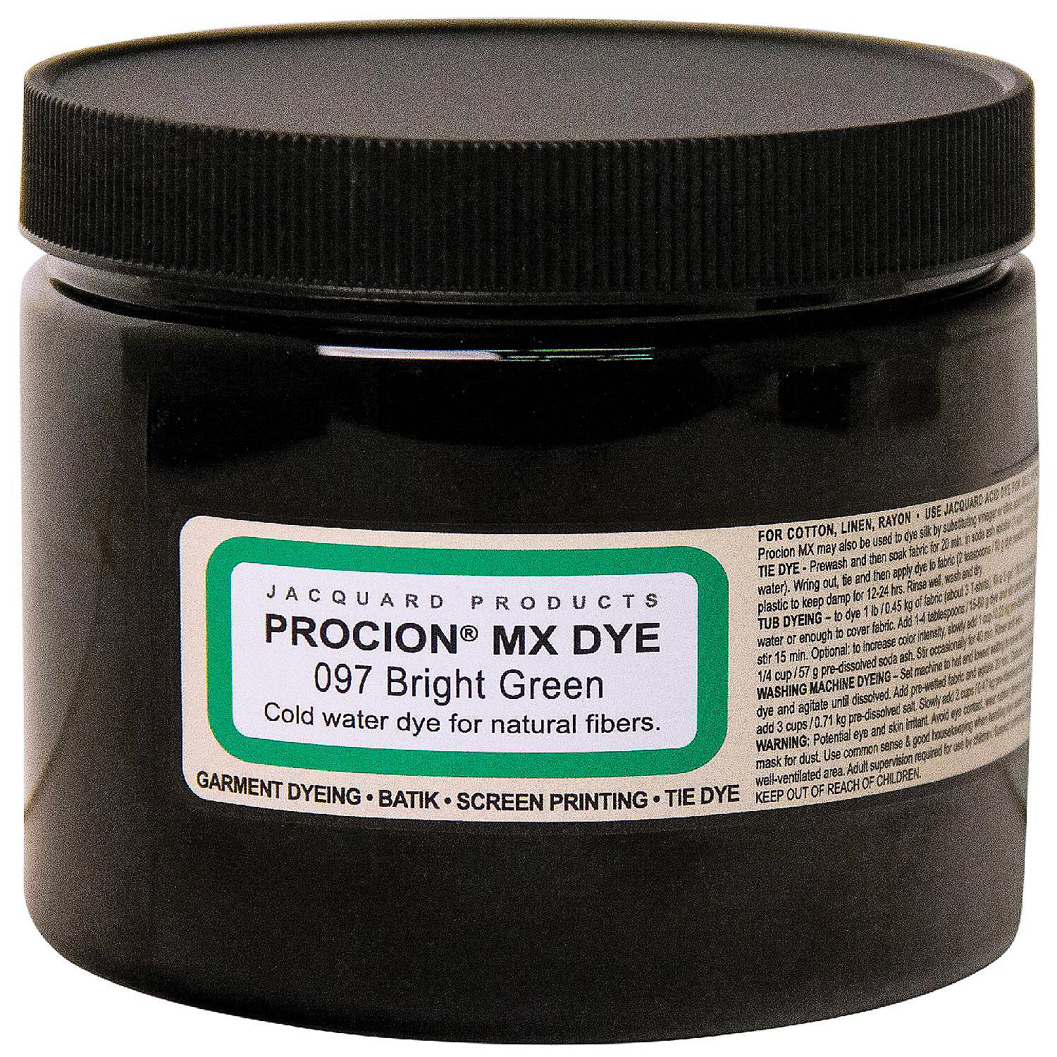 Jacquard Procion MX Dye 8oz-Bright Green | Oriental Trading