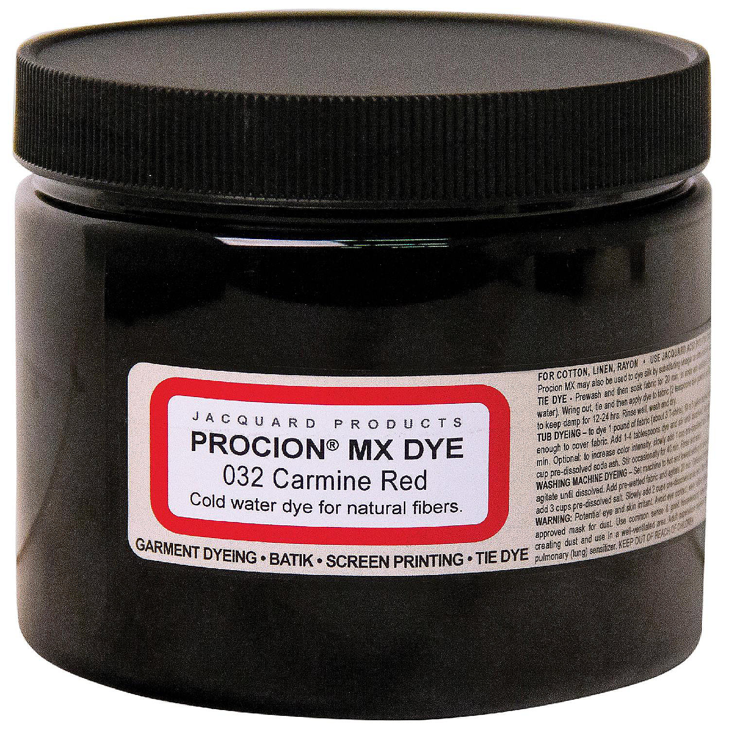 Jacquard Procion MX Dye 8oz-Carmine Red | Oriental Trading