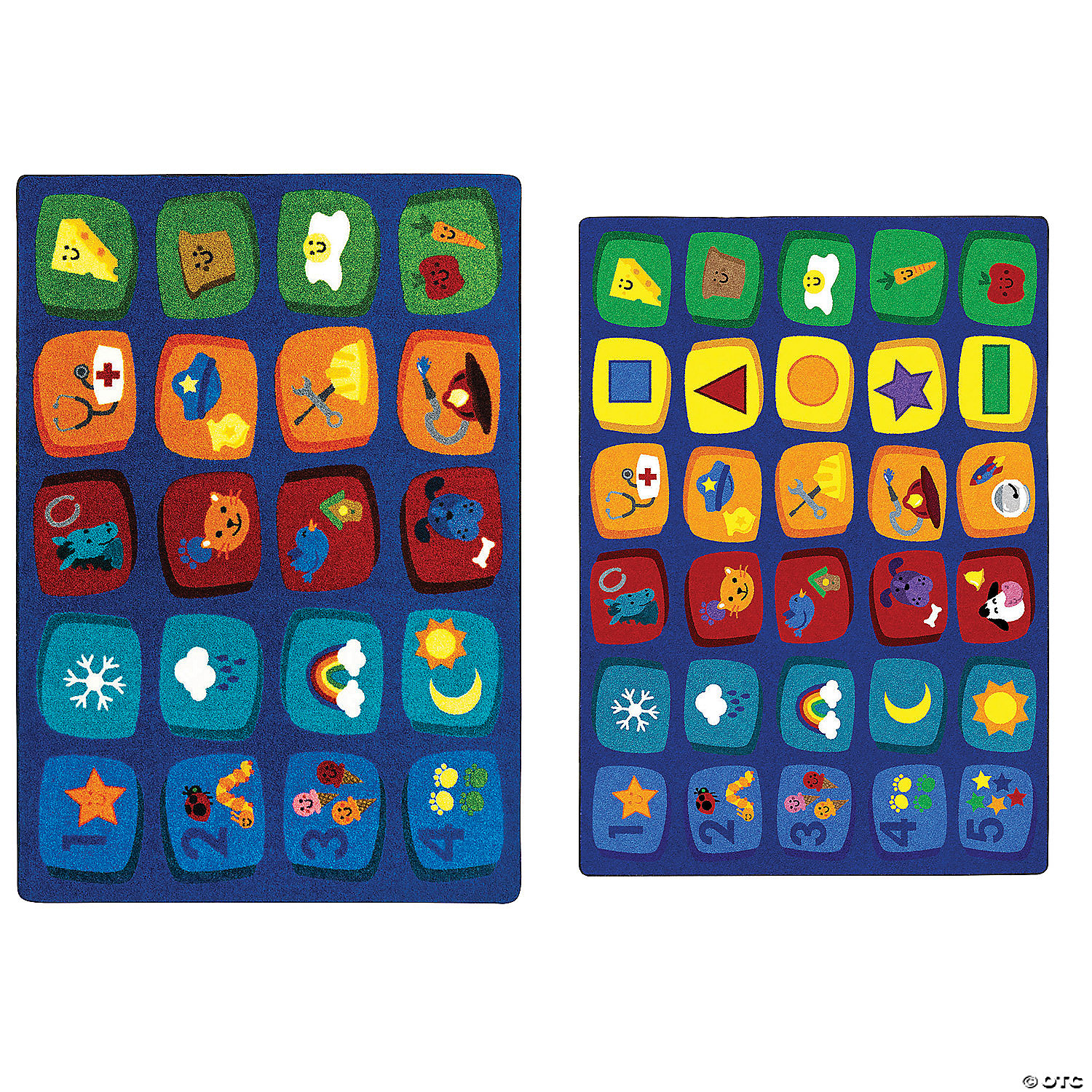 Joy Carpets Discovery Blocks Classroom Rug | Oriental Trading