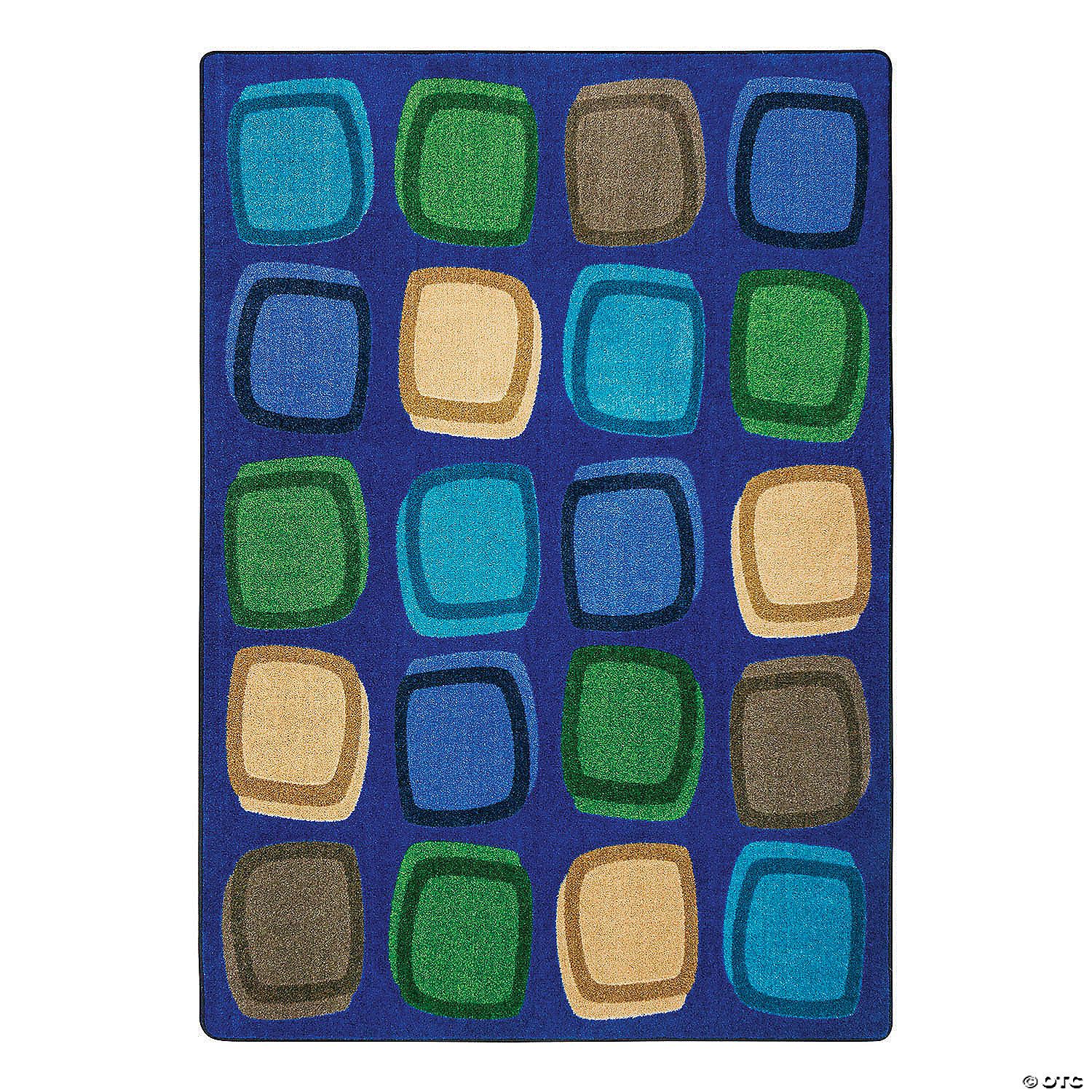 Joy Carpets Harmony Blocks Classroom Rugs | Oriental Trading