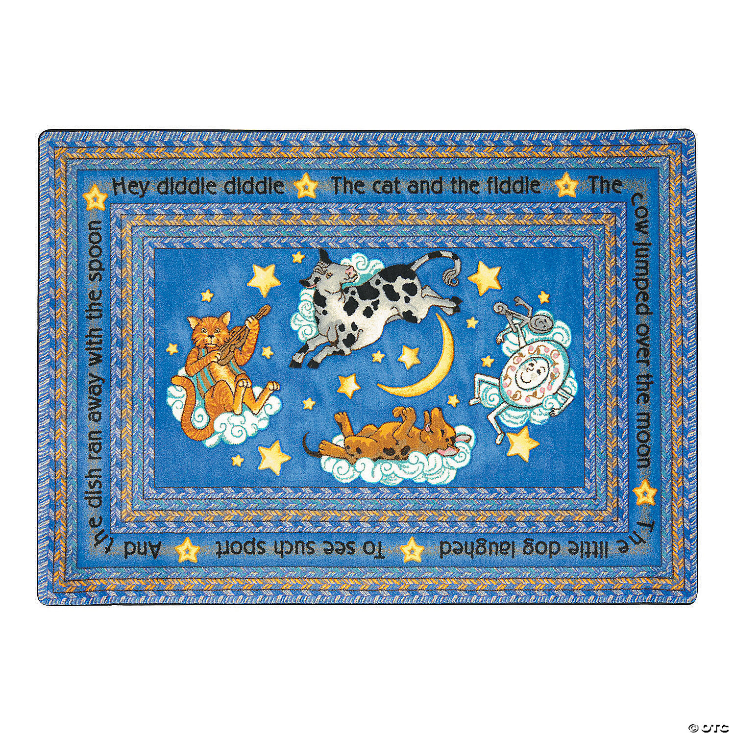 Joy Carpets Hey Diddle Diddle® Classroom Rug | Oriental Trading