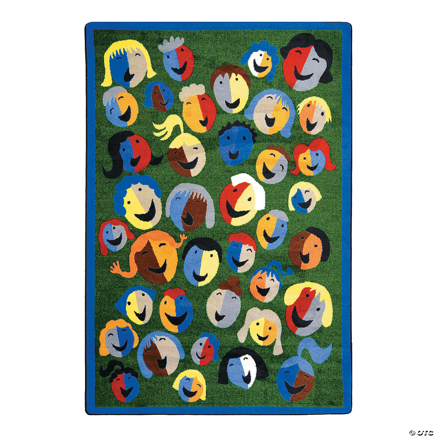 Joy Carpets Joyful Faces® Classroom Rug | Oriental Trading