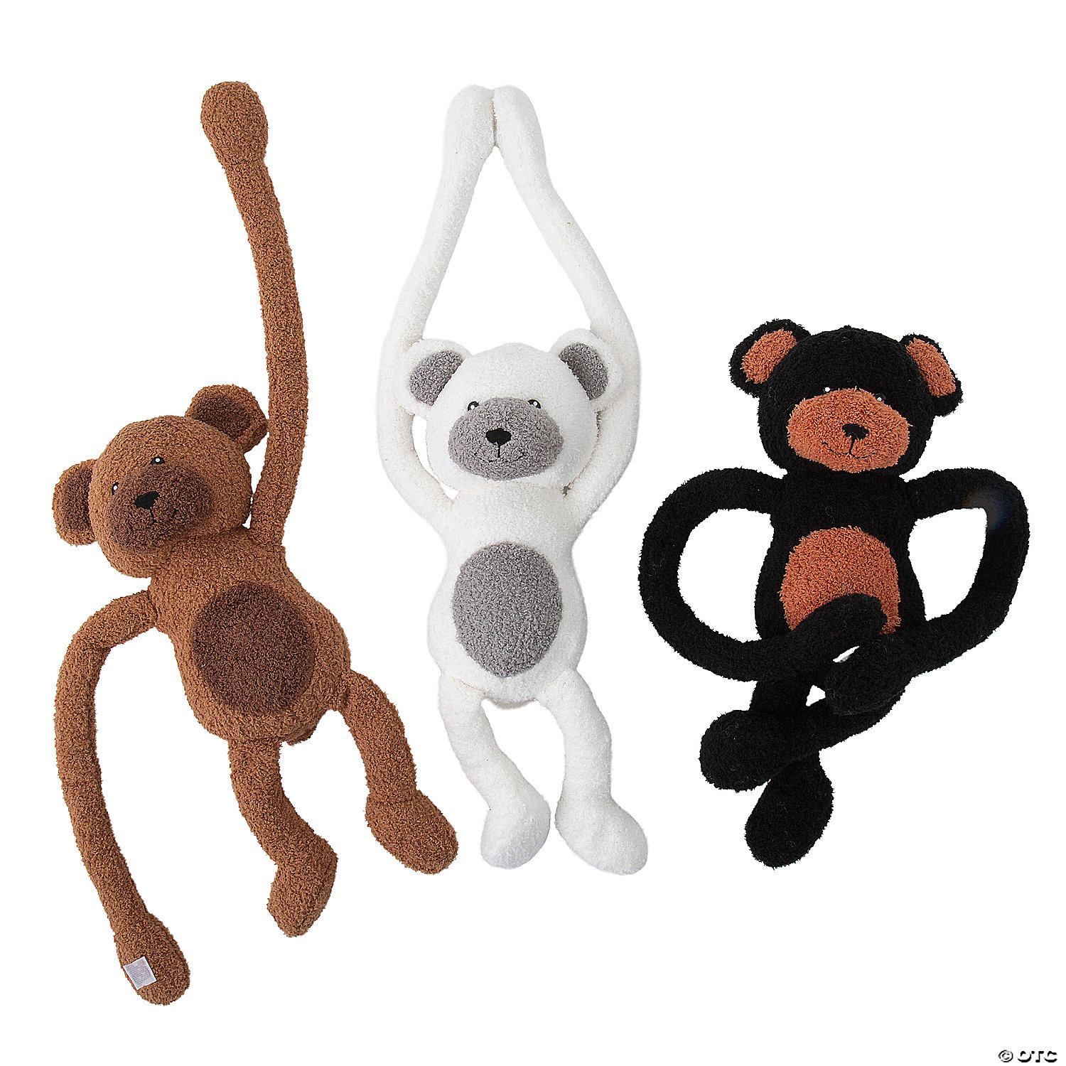 Jumbo Long-Arm Stuffed Bears Assortment