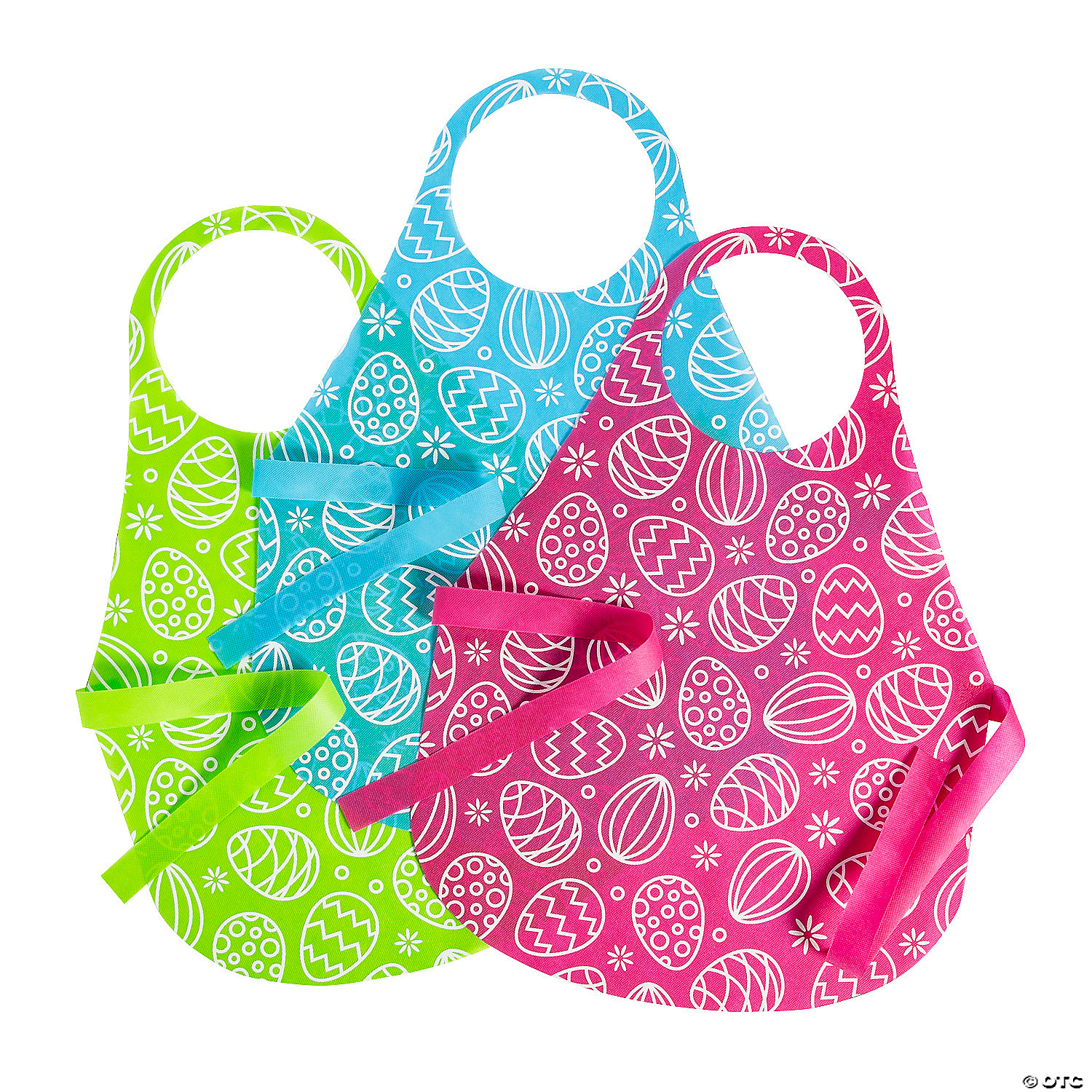 Kids Disposable Easter Eggs Aprons - 12 Pc. | Oriental Trading