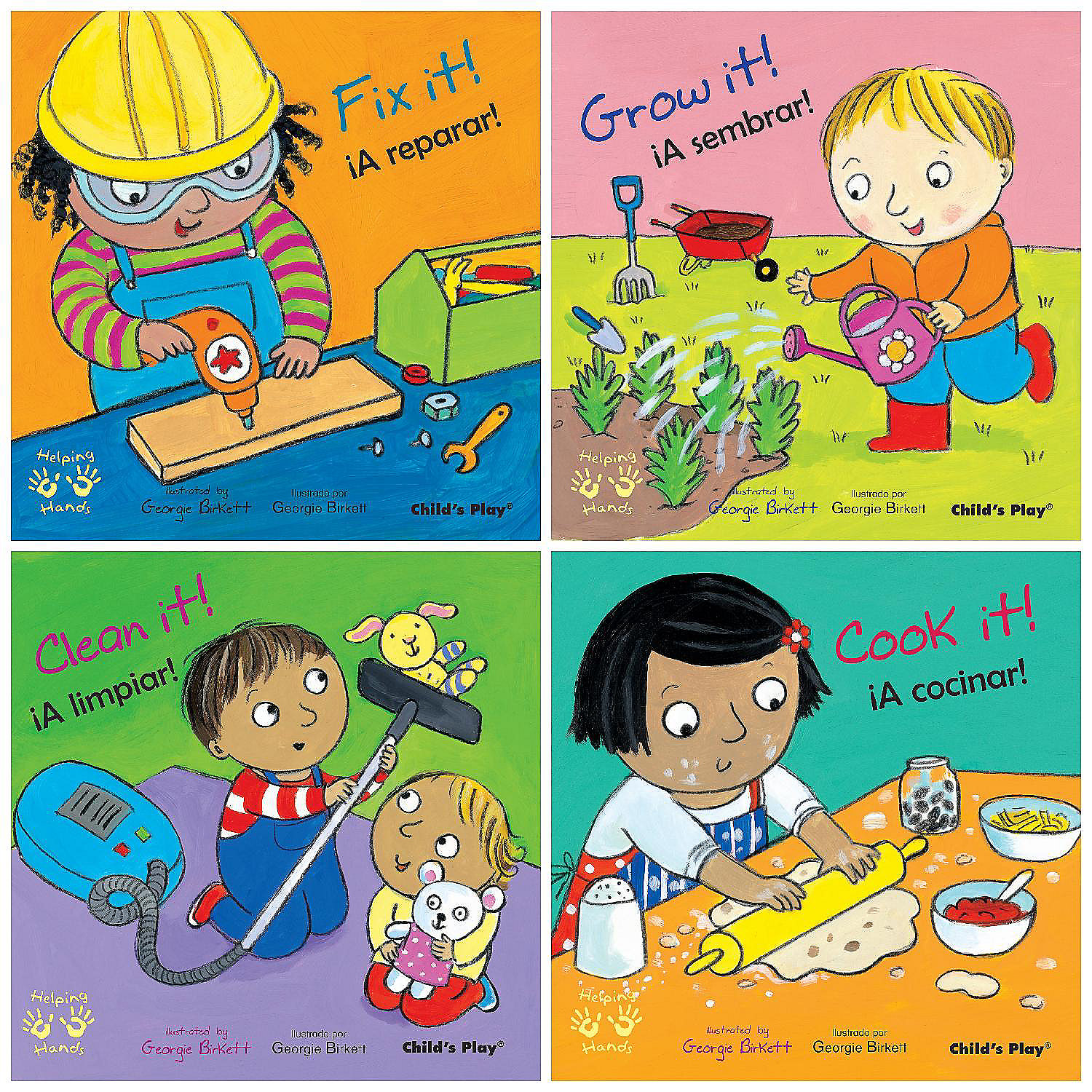 Kids Play Helping Hands bilingual set | Oriental Trading