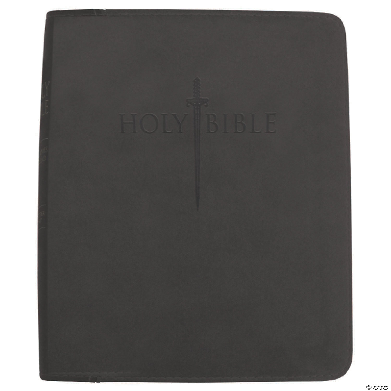 King James Version Sword Study/Giant Print - Black/Grey | Fun Express