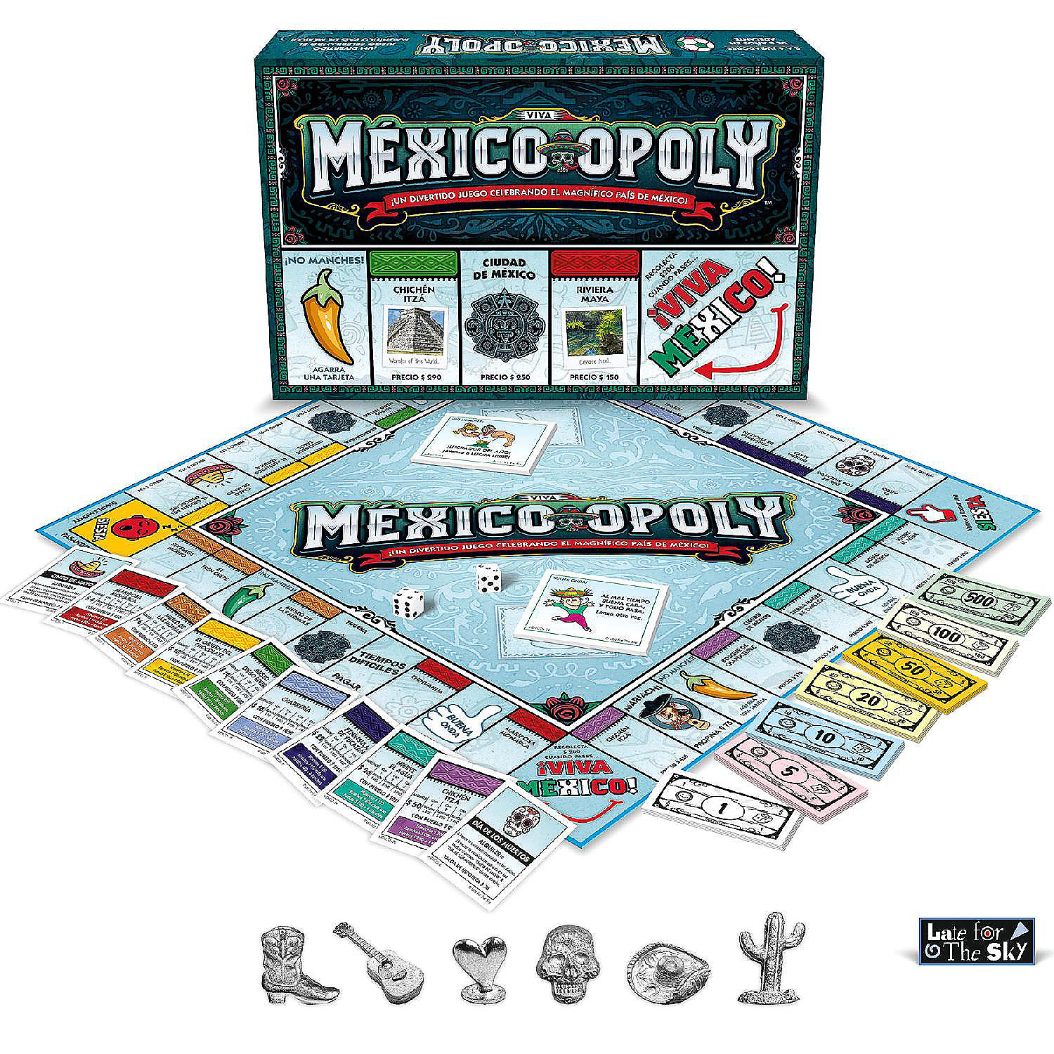 Late for the Sky: Mexico-Opoly Monopoly Board Game | Oriental Trading