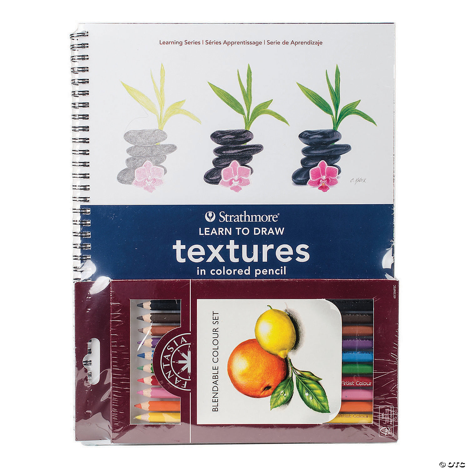 Learn To Draw Textures In Colored Pencil Set- | Fun Express