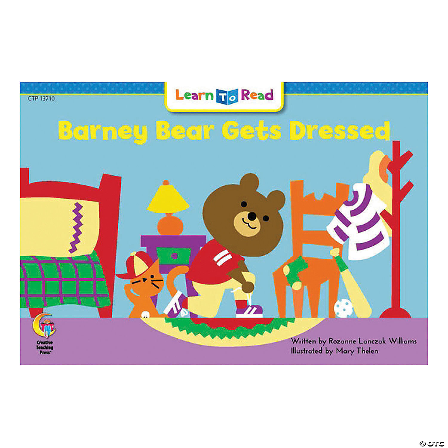 Learn To Read: Barney Bear Gets Dressed - Qty 6