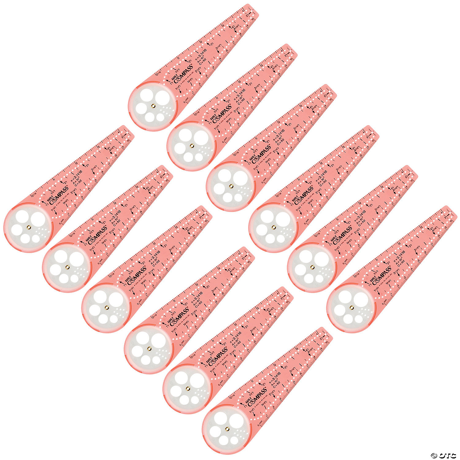Learning Resources SAFE-T Compass, Pack of 12 | Oriental Trading