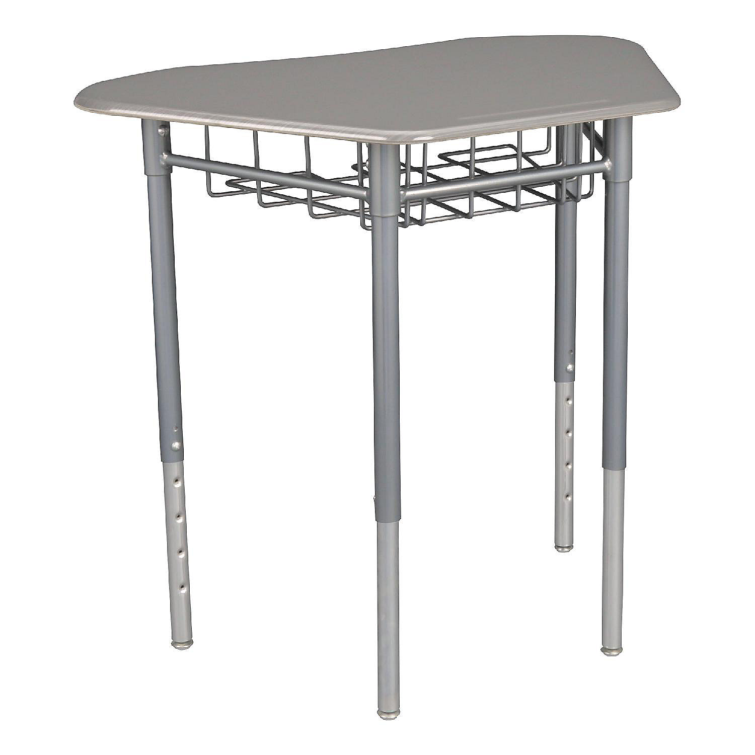 Learniture Learniture Hex Collaborative Desk with Wire Box (2 Pack ...