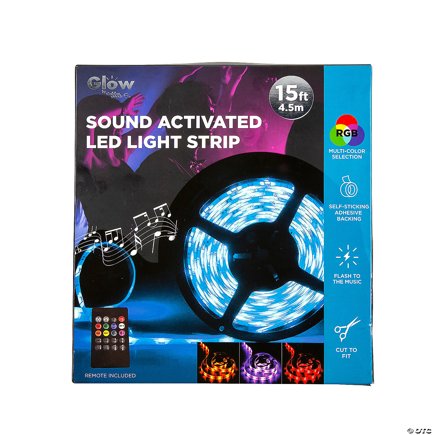 LED Sound Control Light Strip | Fun Express