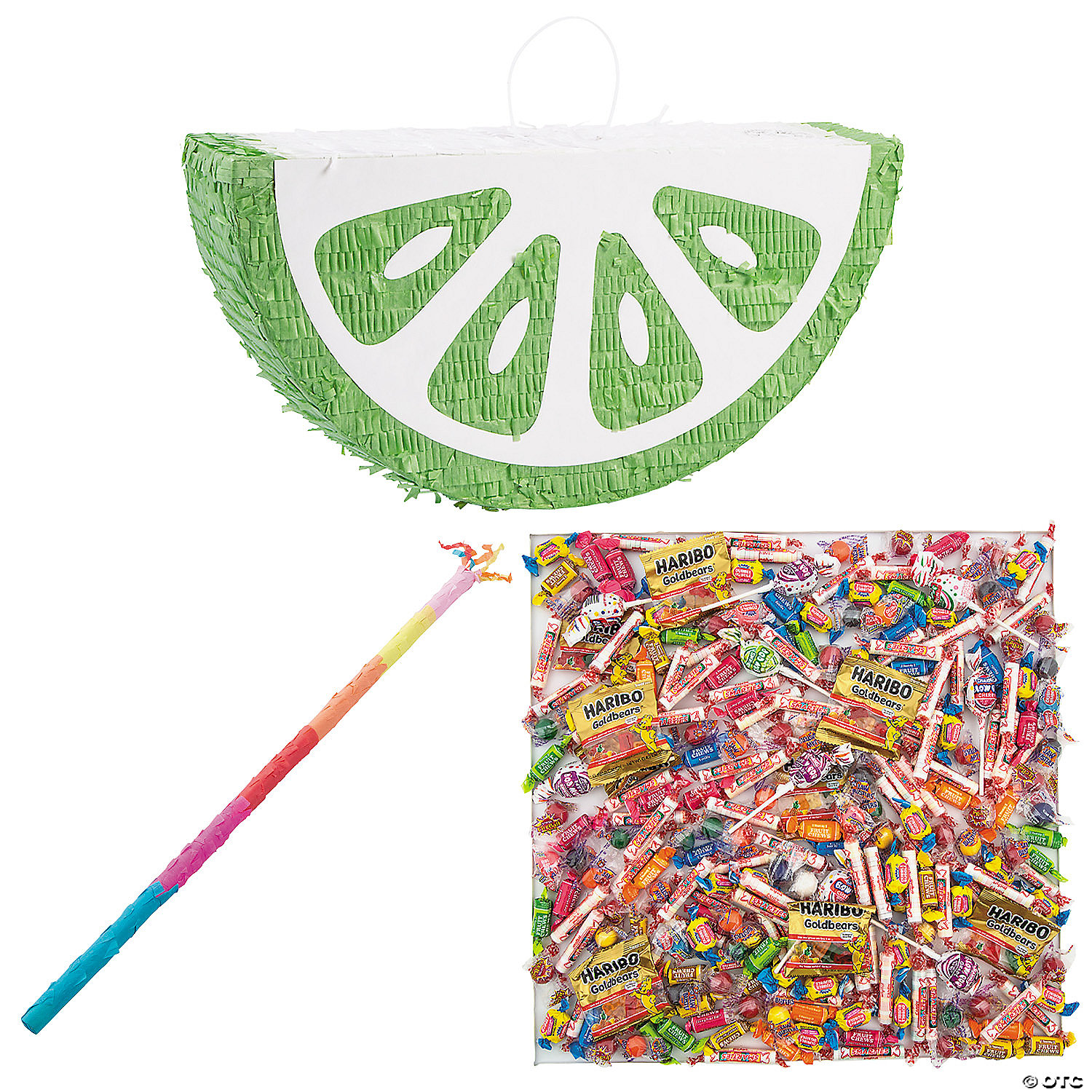 Lime Piñata Kit – 208 Pc.