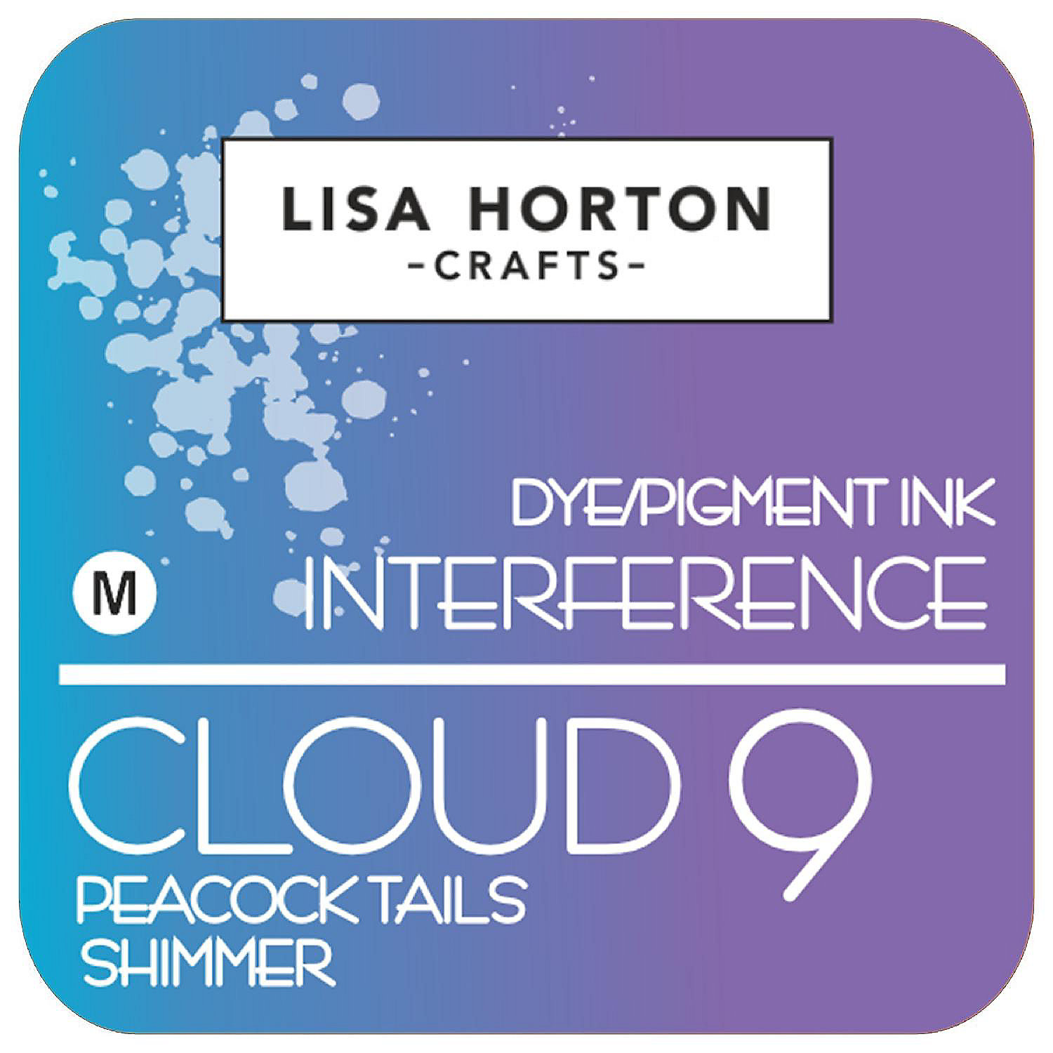 Lisa Horton Crafts Interference Ink Pad -Peacock Tails Shimmer ...