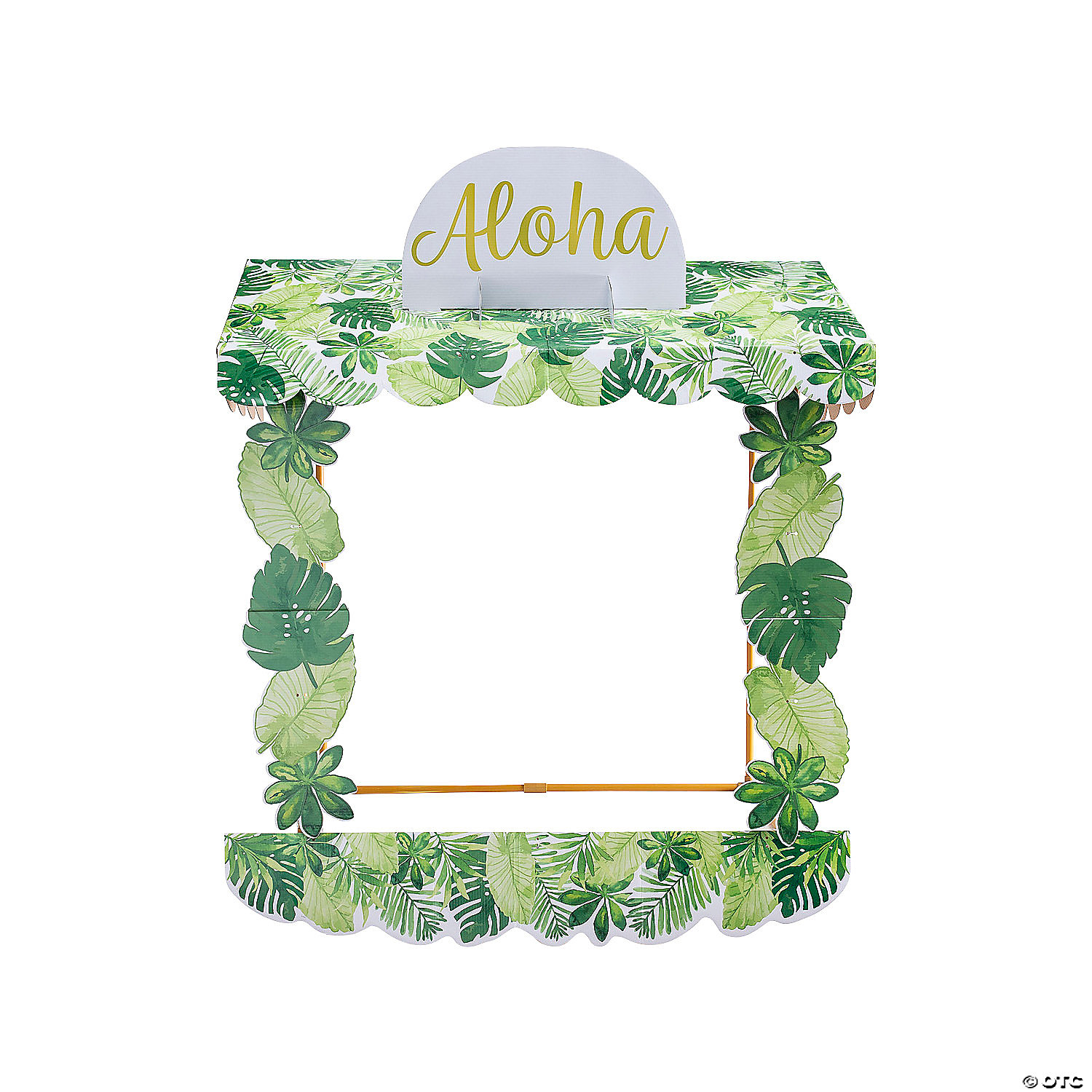 Luau Tabletop Hut with Frame - 6 Pc. | Oriental Trading