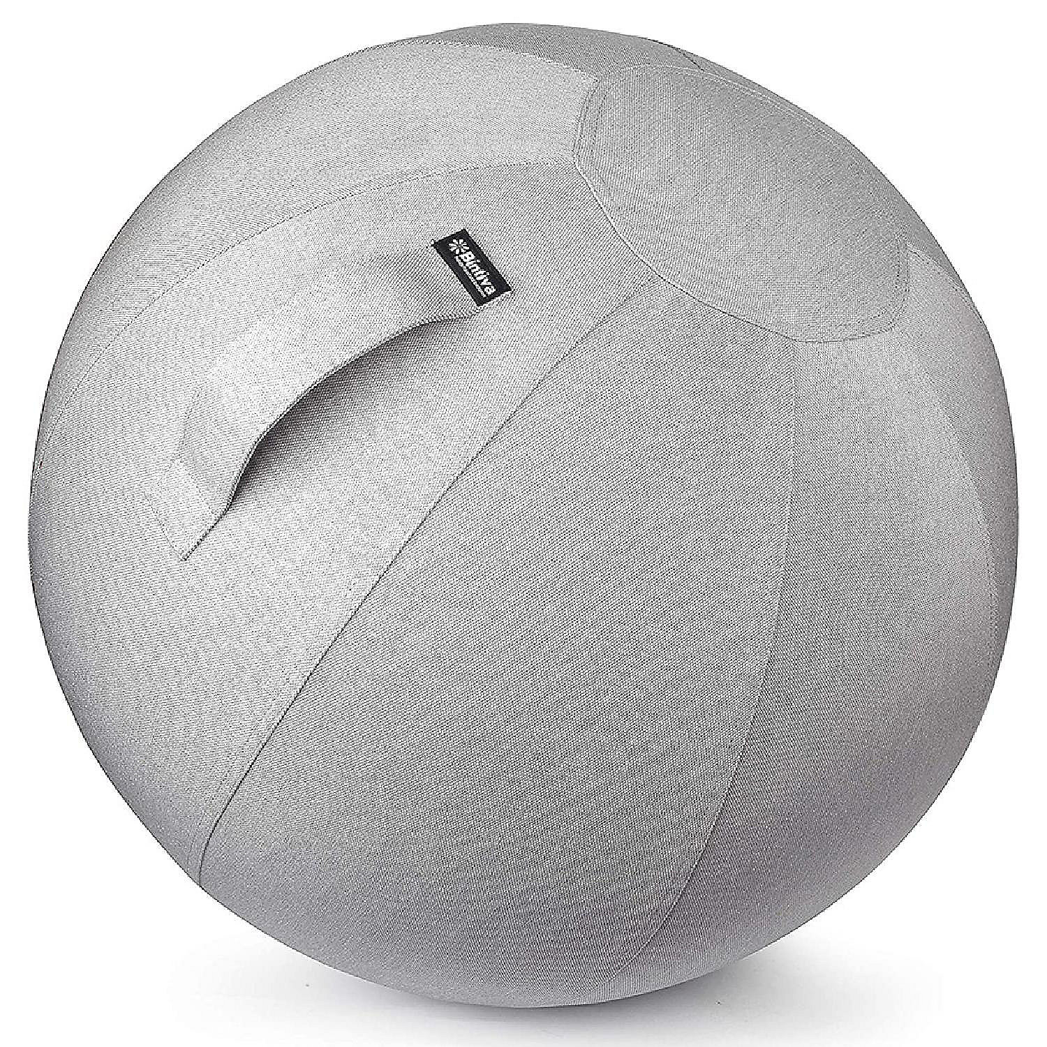 Luxurious Covered 65cm Stability Ball - For Ergonomic Seating, Therapy ...