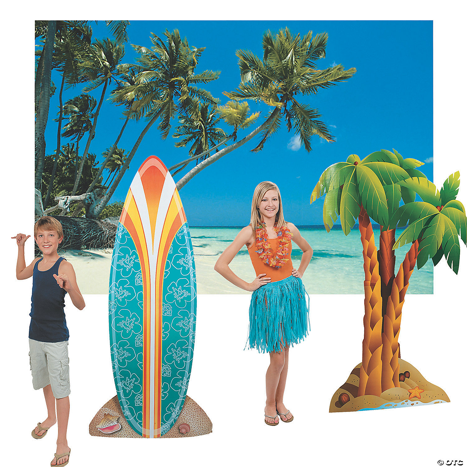 Make a Splash VBS Small Beach Scene Decorating Kit