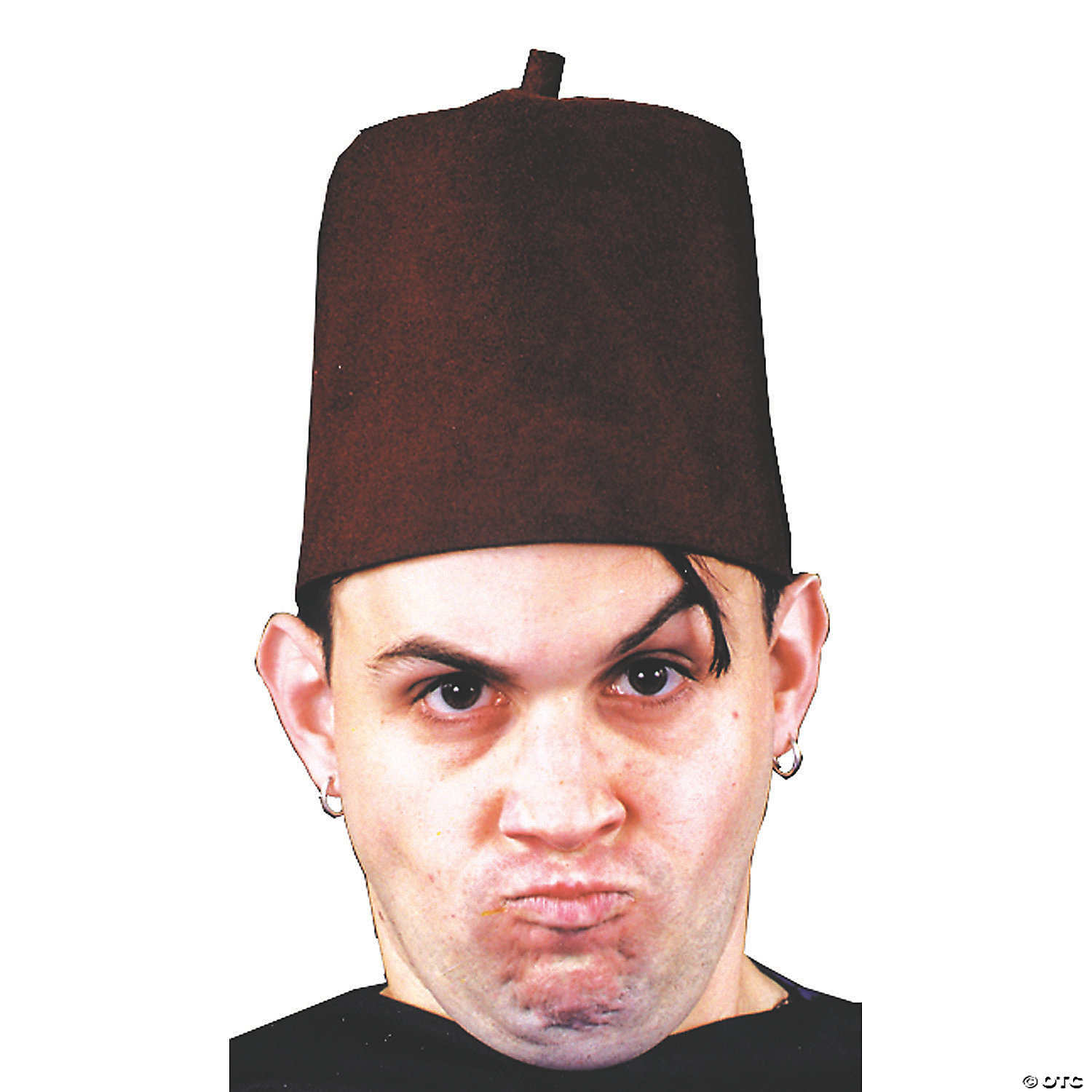 Maroon Fez Costume Hat - Large | Morris Costumes