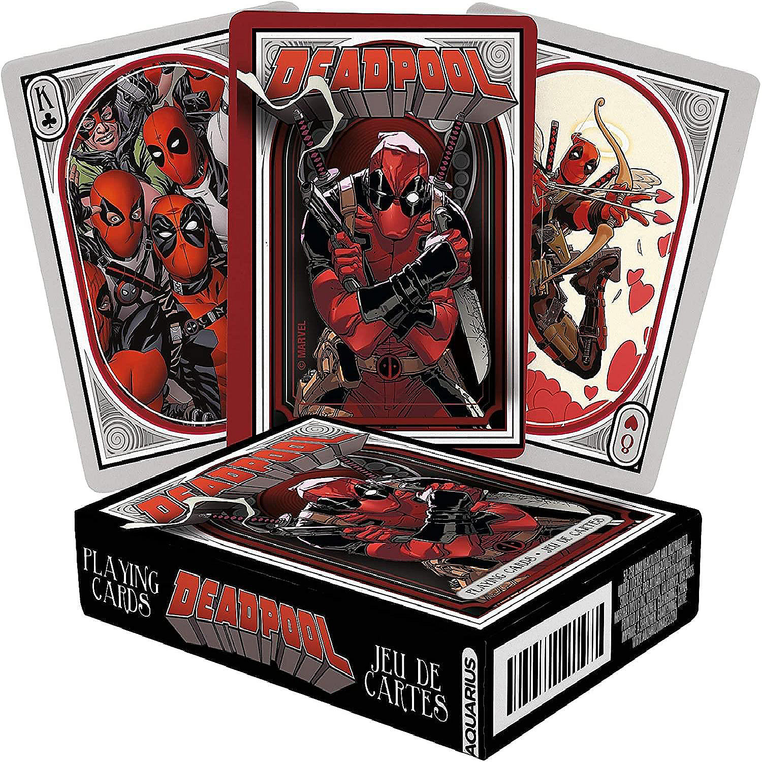 Marvel Deadpool Nouveau Playing Cards | Oriental Trading