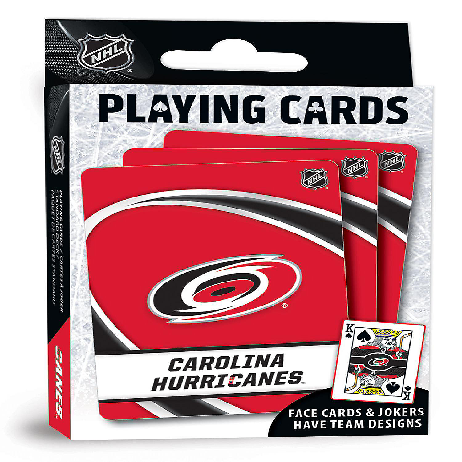 MasterPieces Carolina Hurricanes Playing Cards | Oriental Trading