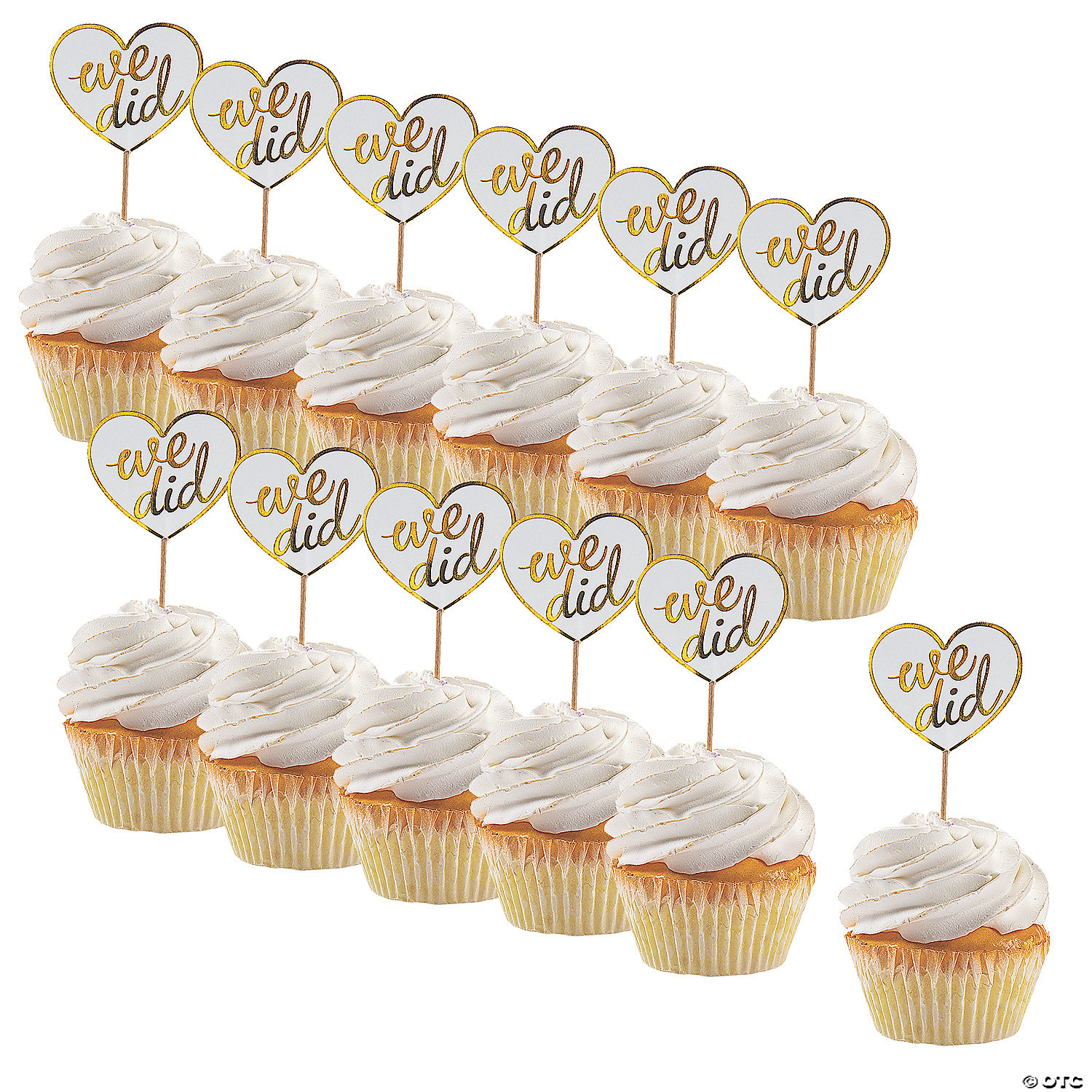 Mega Bulk 200 Pc. We Did Cupcake Picks | Oriental Trading