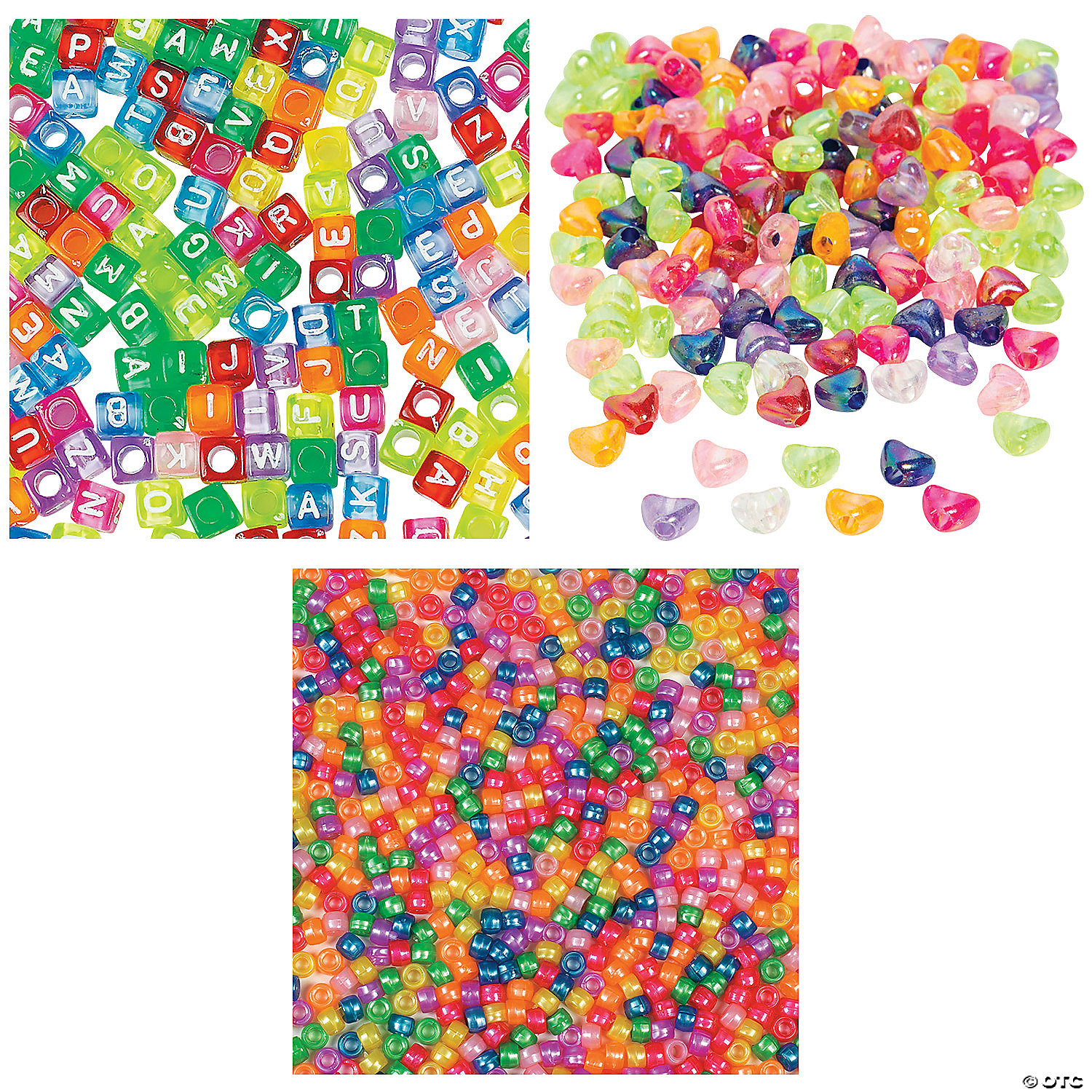 Mega Bulk Colorful Bead Assortment Kit | Fun Express