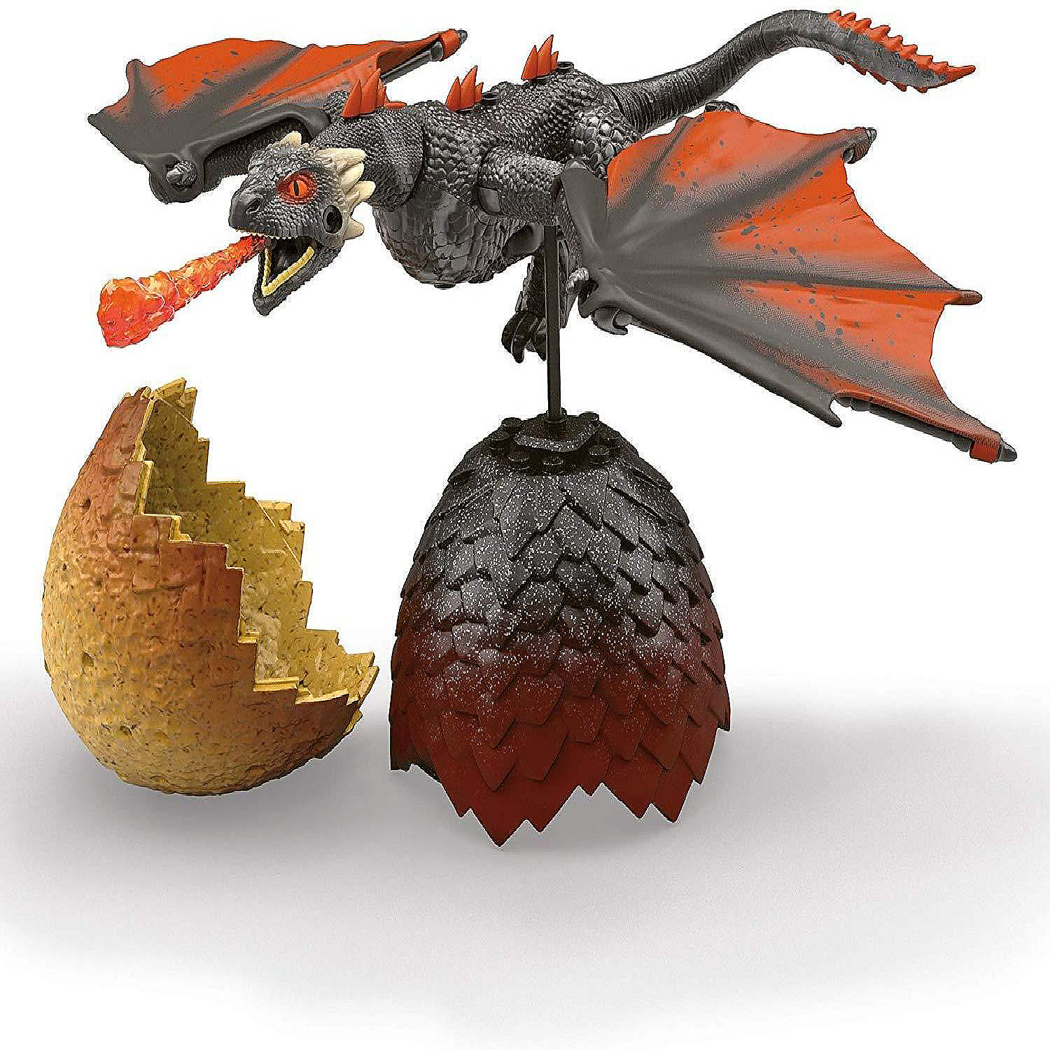 Mega Construx Game of Thrones Drogon Black Series Building Set Mattel