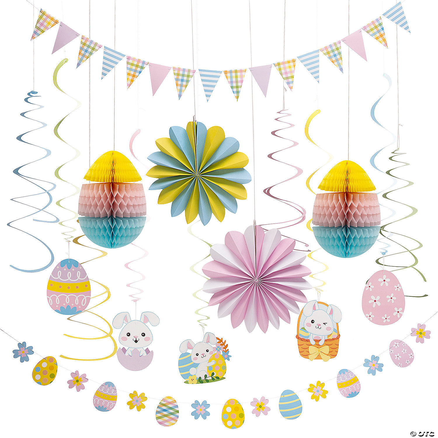 Mega Hippity Hoppity Easter Decorating Kit - 17 Pc. | Oriental Trading