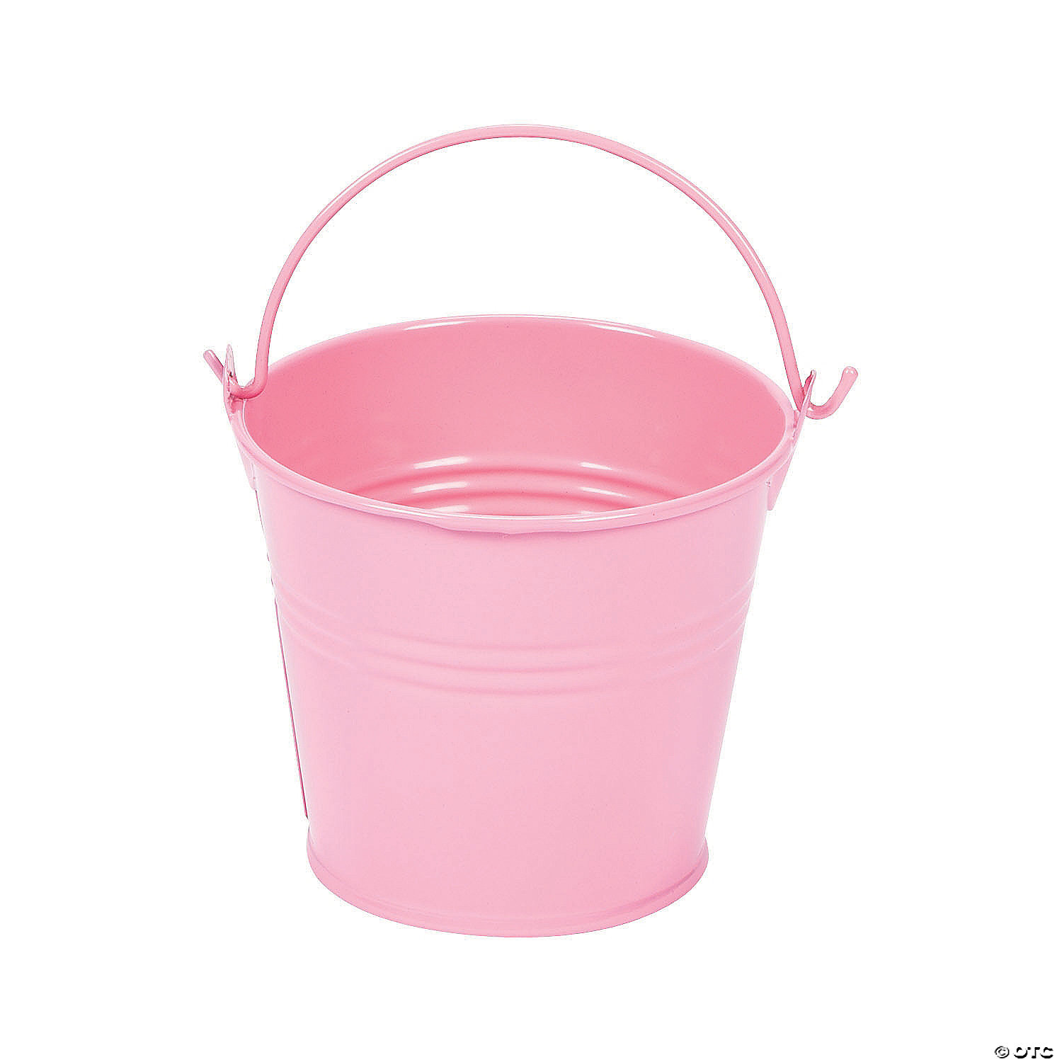 Metal Mini Pink Pails
