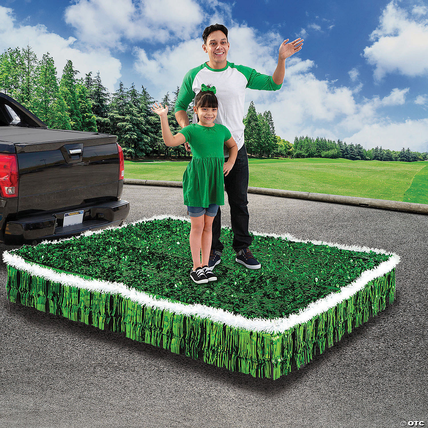 Metallic Green Parade Float Decorating Kit – 8 Pc.