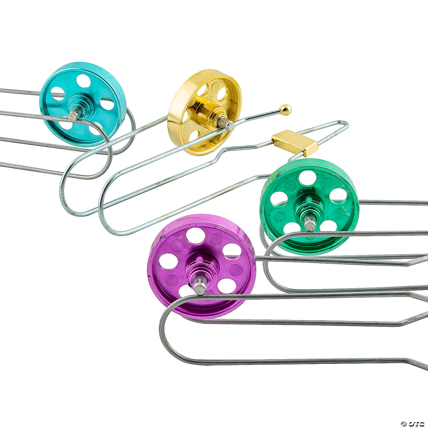 Metallic Magnetic Spin Wheels