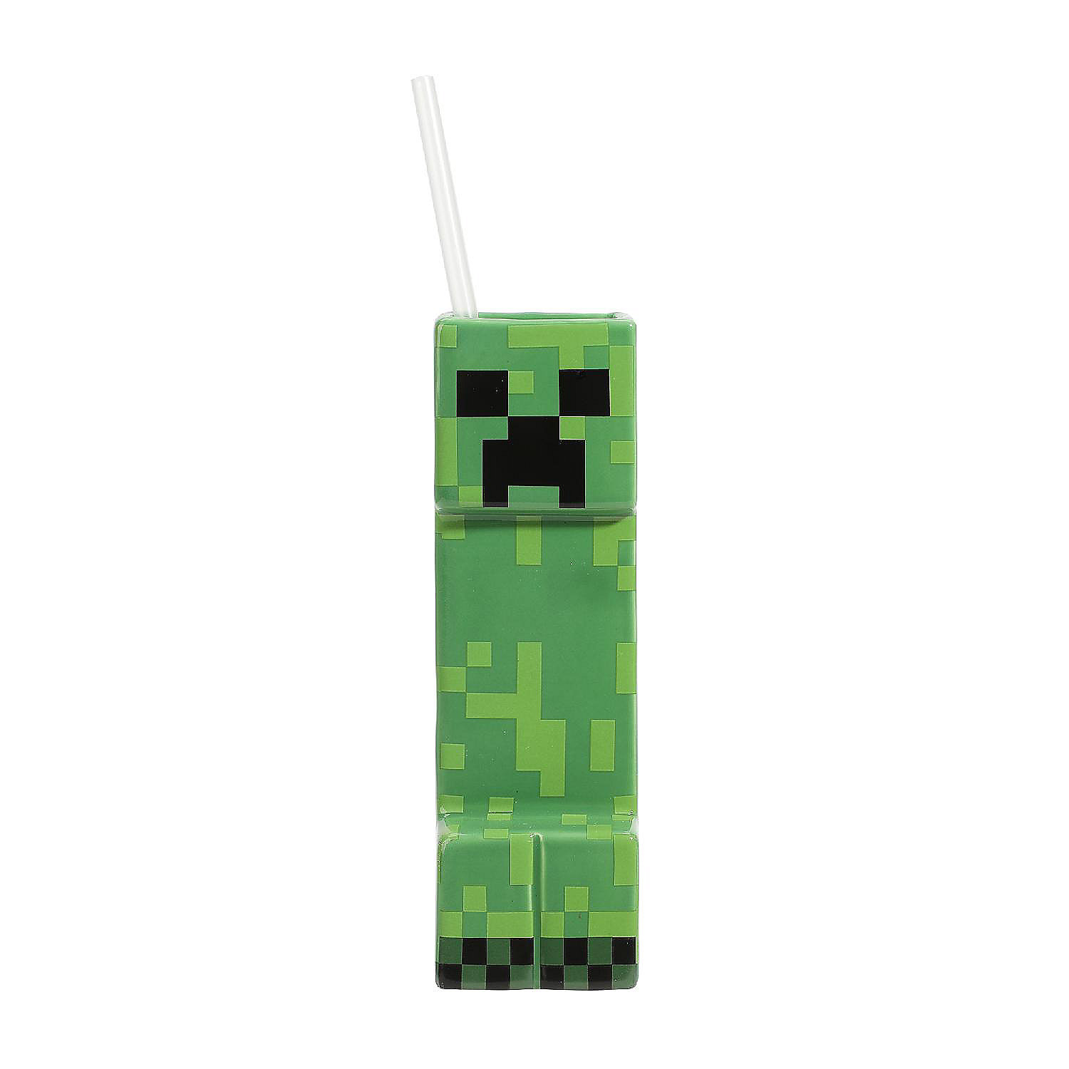 Minecraft Creeper 11.5 Oz. Sculpted Character Ceramic Sipper | Oriental ...