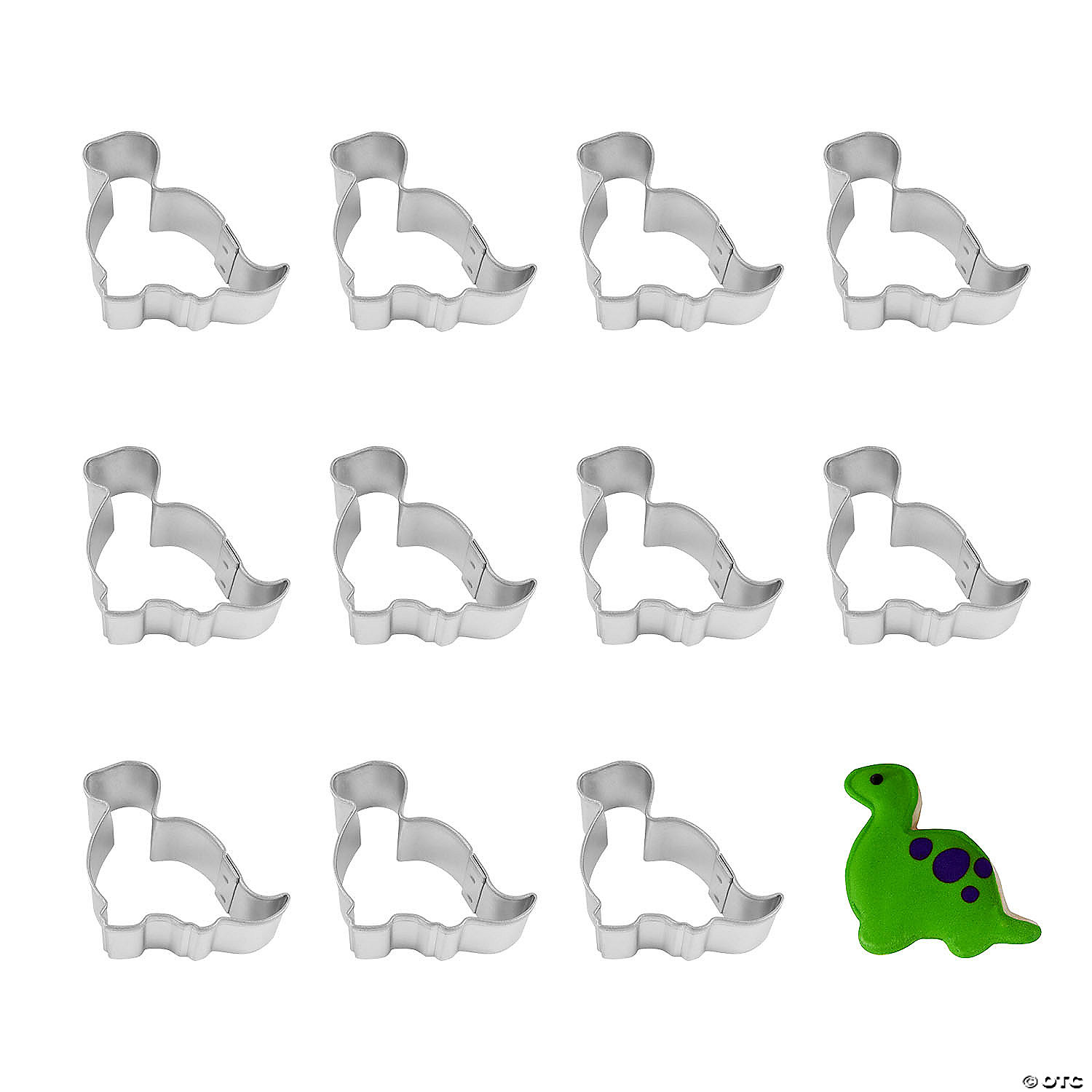 Mini Brontosaurus Cookie Cutters