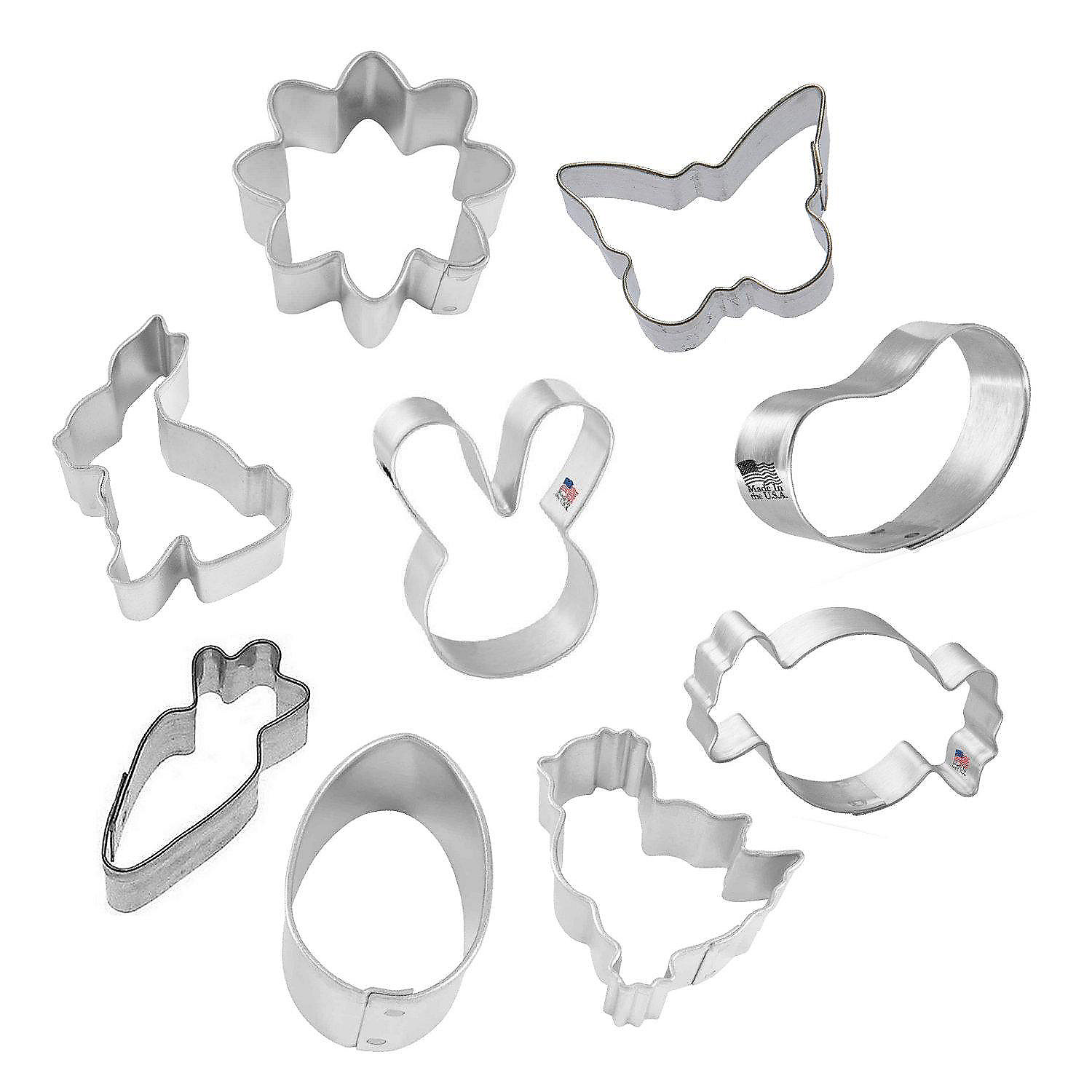 Mini Easter 9 Piece Cookie Cutter Set