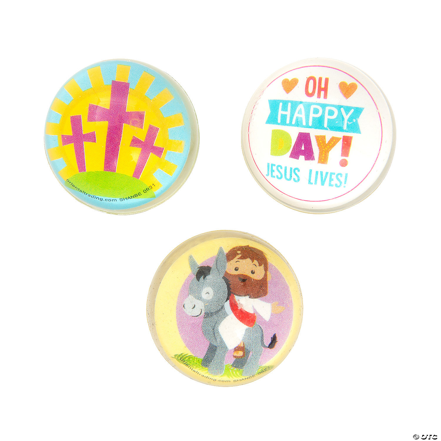 Mini He Lives Bouncy Balls 12 Pc