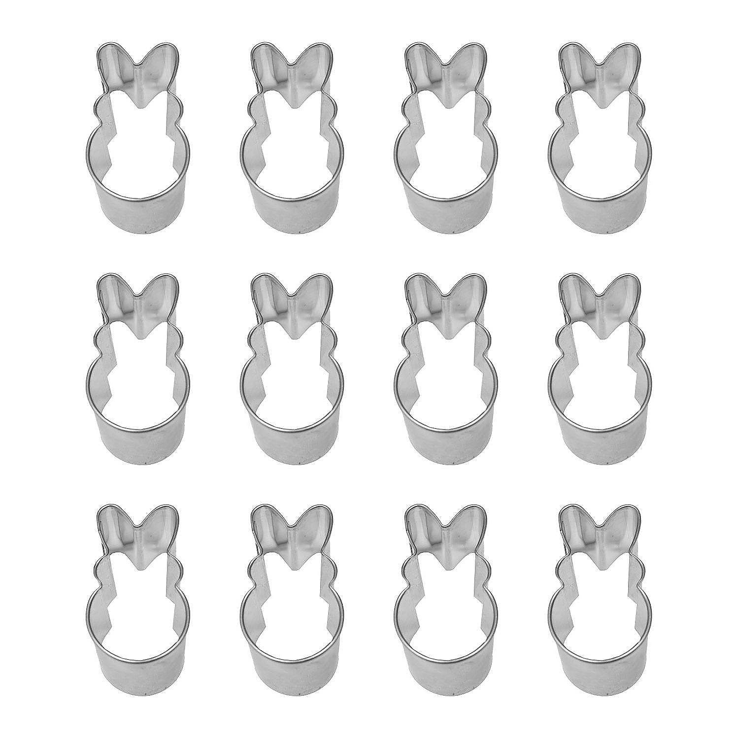 Mini Marshmallow Bunny 2 inch Cookie Cutters | Oriental Trading