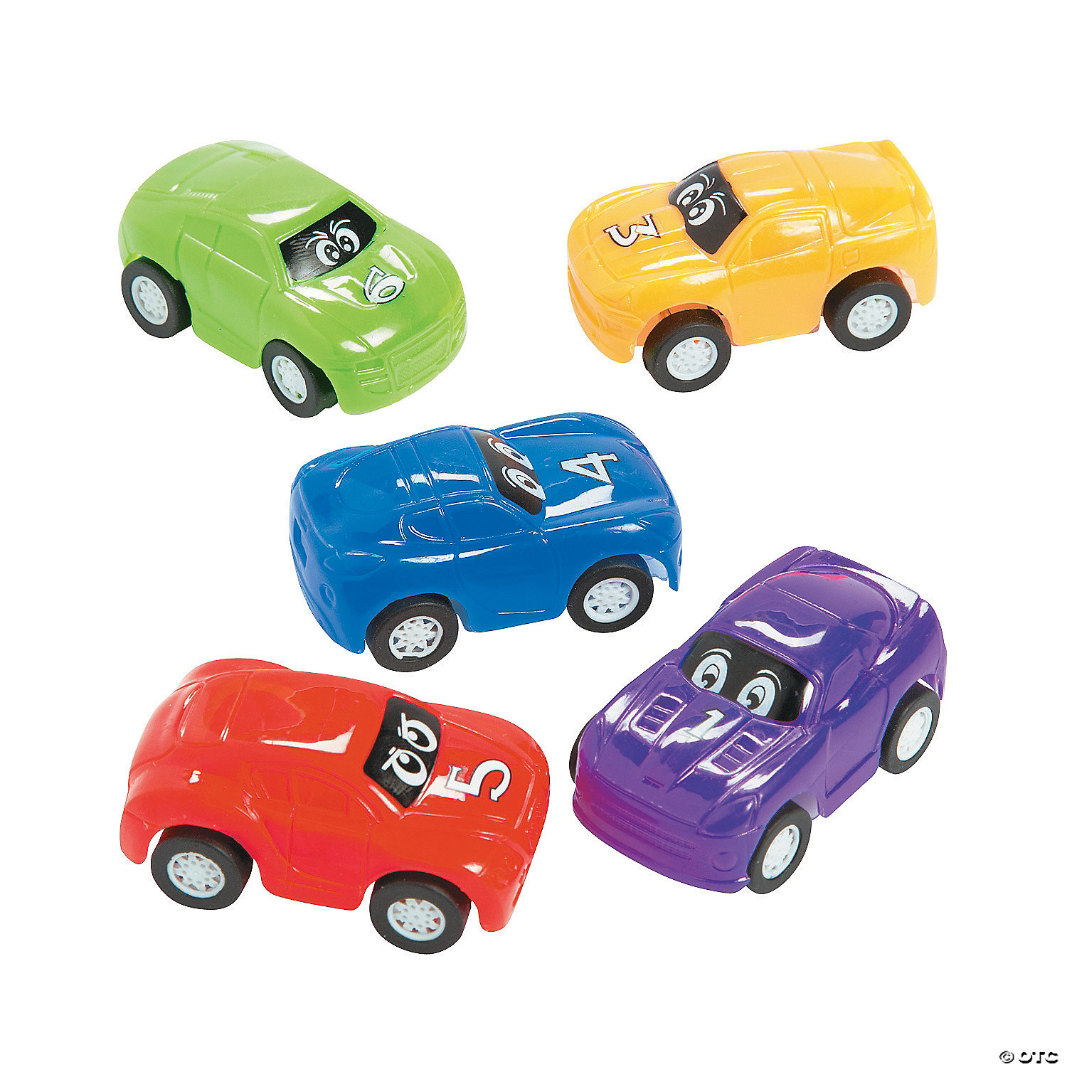 Mini Race Car with Eyes Pull-Back Toys | Fun Express