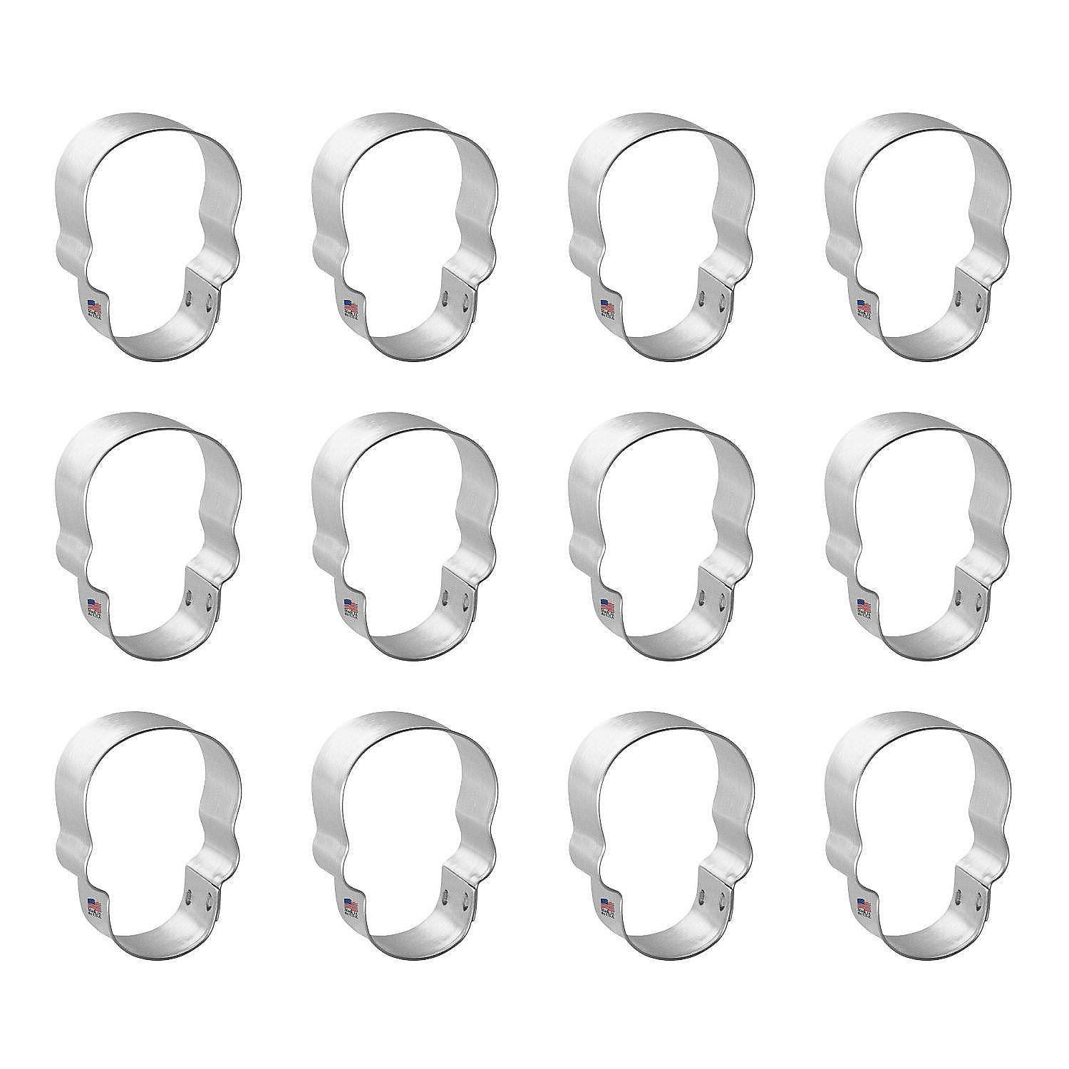 Mini Skull 1.75 inch Cookie Cutters | Oriental Trading